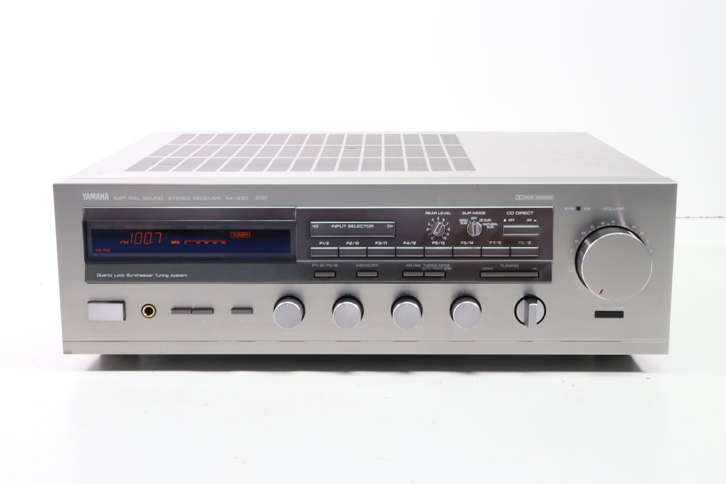 Yamaha RX-930 Natural Sound Stereo Receiver (NO REMOTE) — SpenCertified
