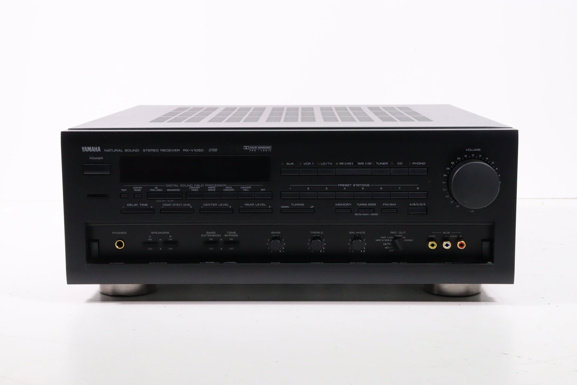 Yamaha RX-V1050 Natural Sound Stereo Receiver (NO REMOTE) — SpenCertified