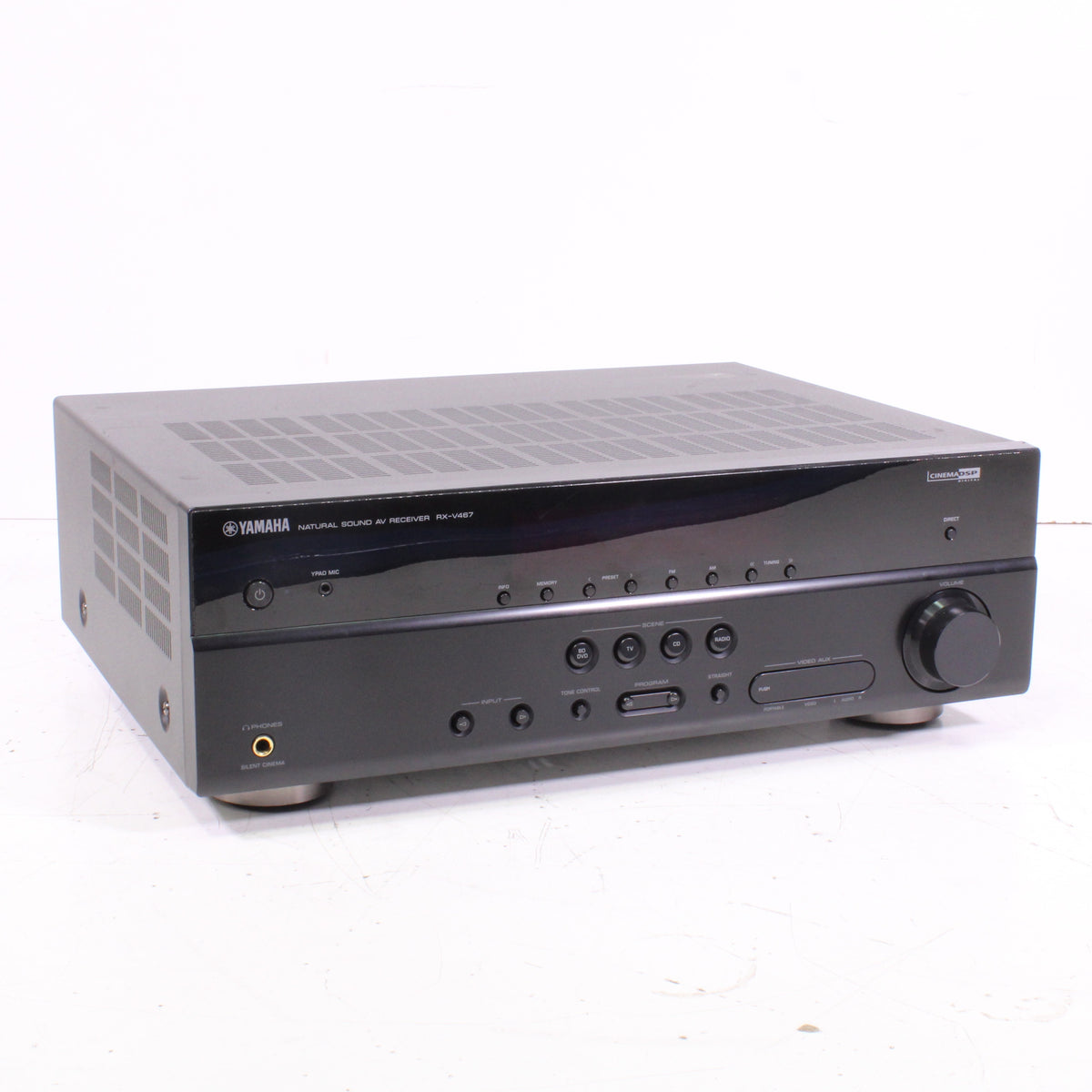 Yamaha RX-V467 Audio Video Receiver Natural Sound (2010-11) — SpenCertified