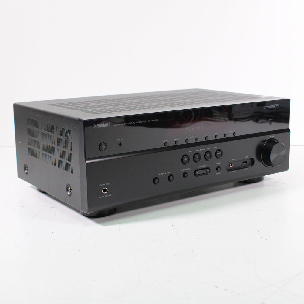Yamaha RX-V485 Natural Sound AV Receiver with Bluetooth (NO REMOTE)