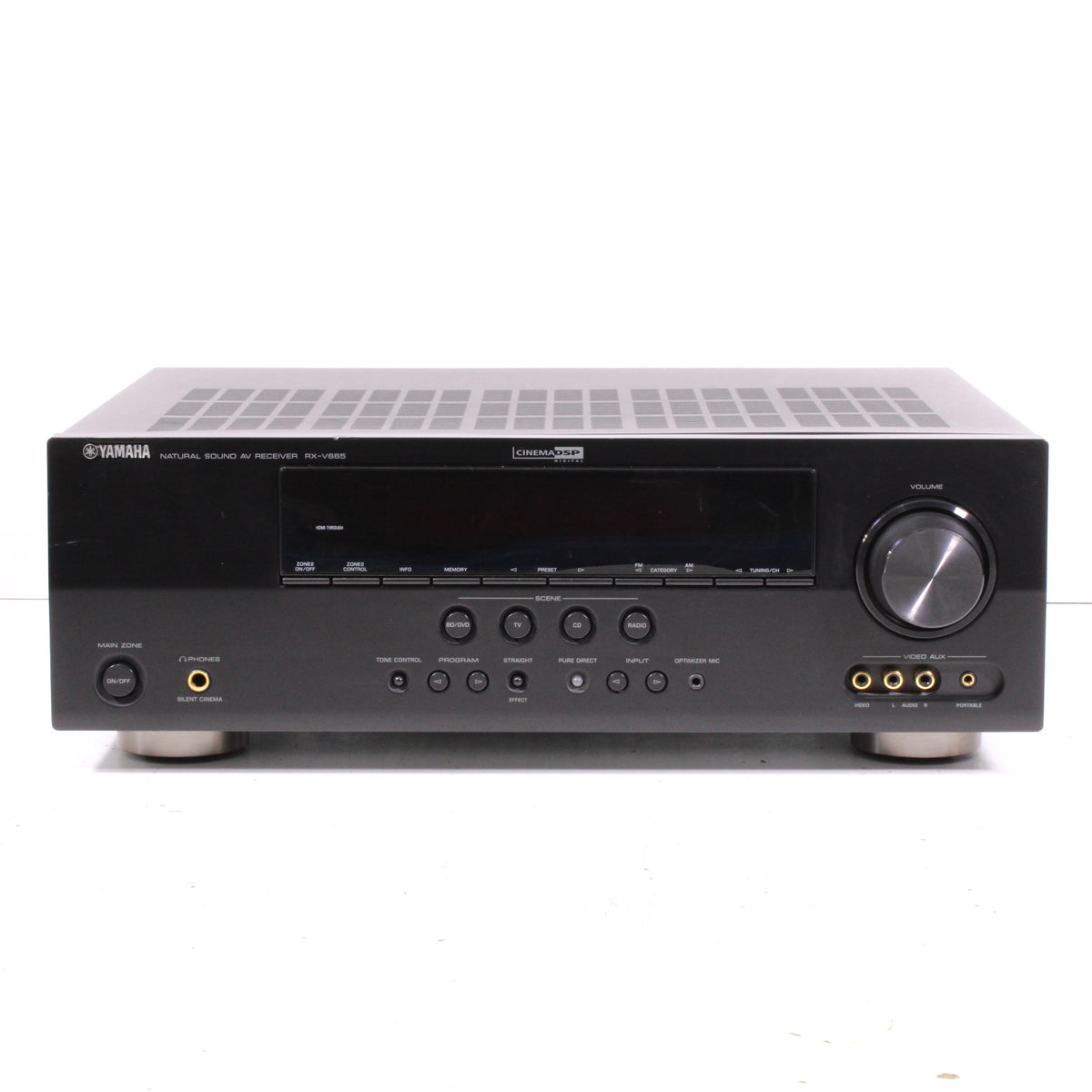 Yamaha RX-V665 Natural Sound AV Receiver with HDMI (2009) (NO REMOTE ...