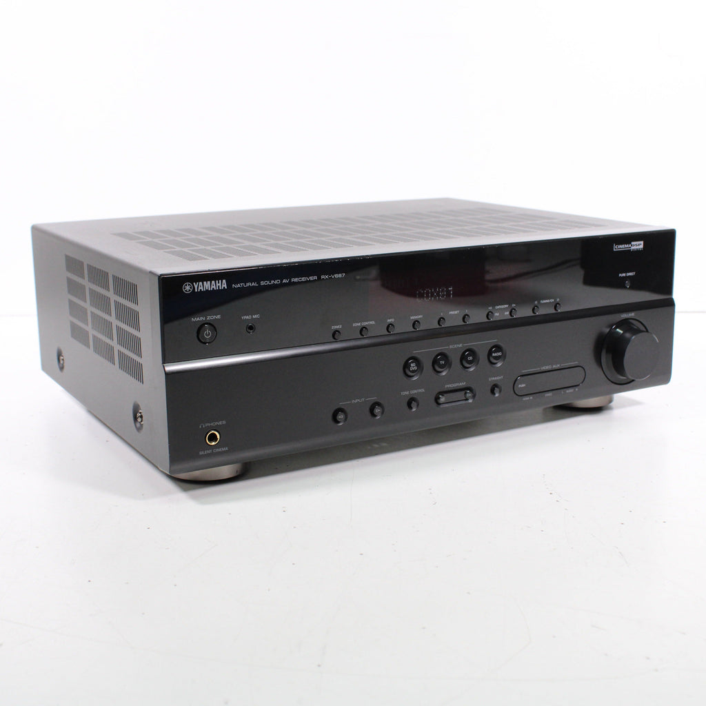 Yamaha RX-V667 Natural Sound AV Receiver with HDMI (NO REMOTE) (2010)