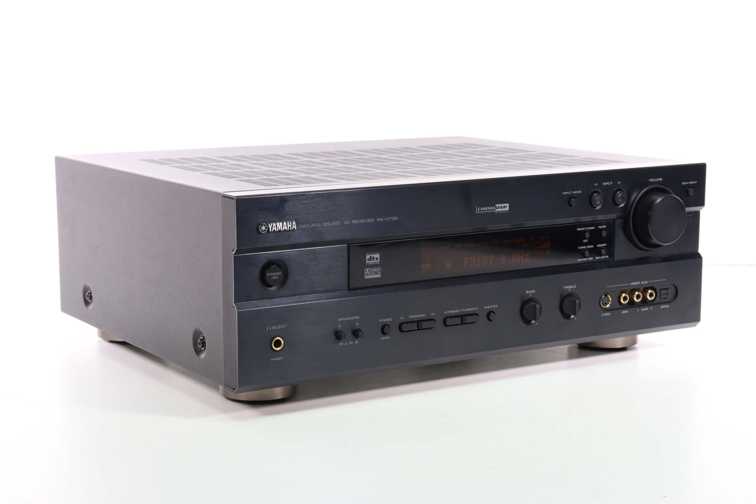 Yamaha RX-V730 Natural Sound Audio Video Receiver (NO REMOTE ...