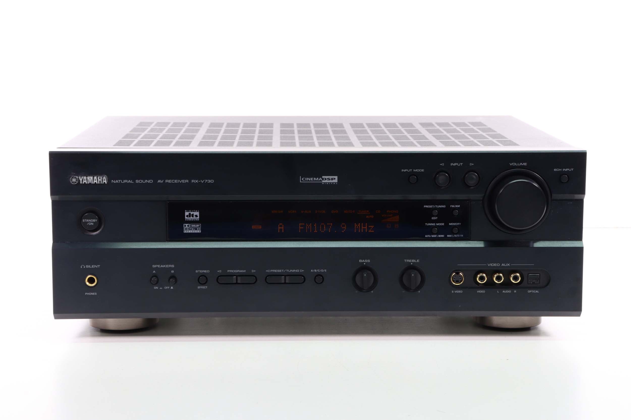 Yamaha RX-V730 Natural Sound Audio Video Receiver (NO REMOTE)