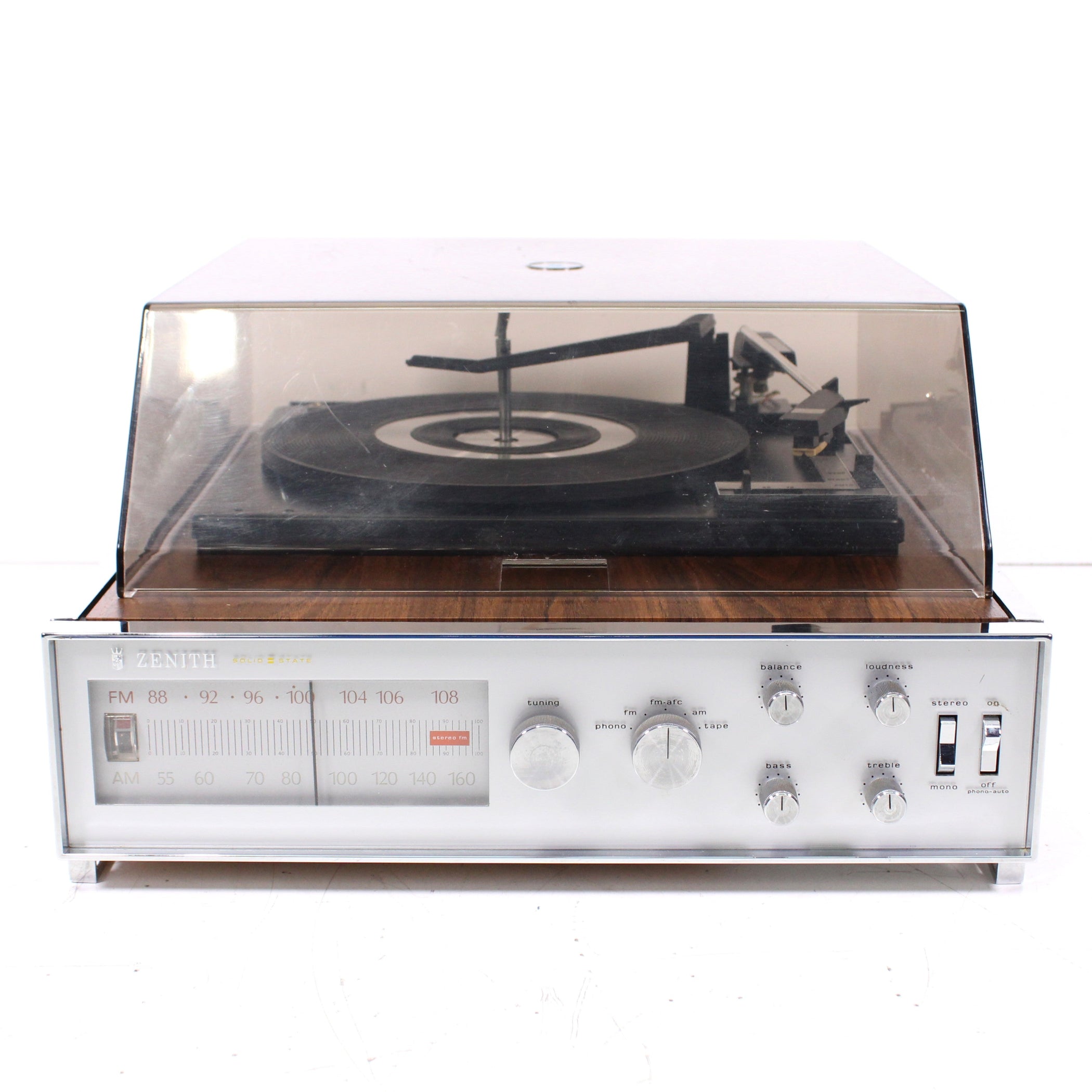 Zenith C587 All-In-One Music System Turntable AM FM Stereo Receiver ...