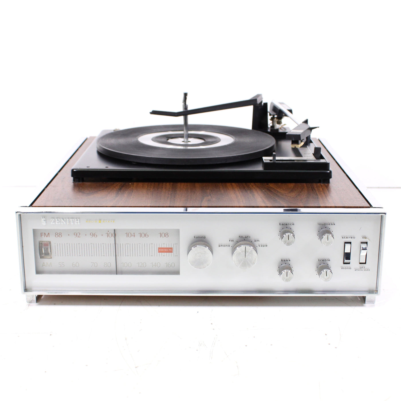 Zenith C587 All-In-One Music System Turntable AM FM Stereo Receiver ...