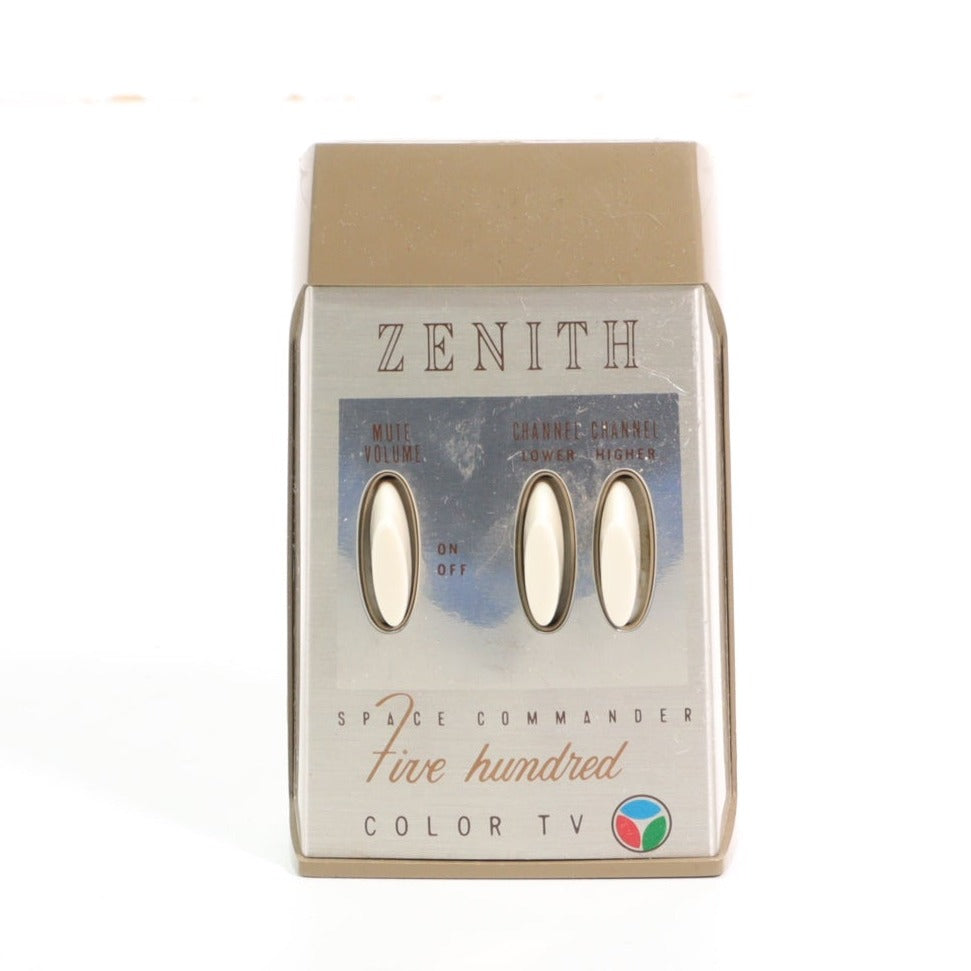 Zenith Space Commander Five Hundred Retro Remote Control for Color TV ...