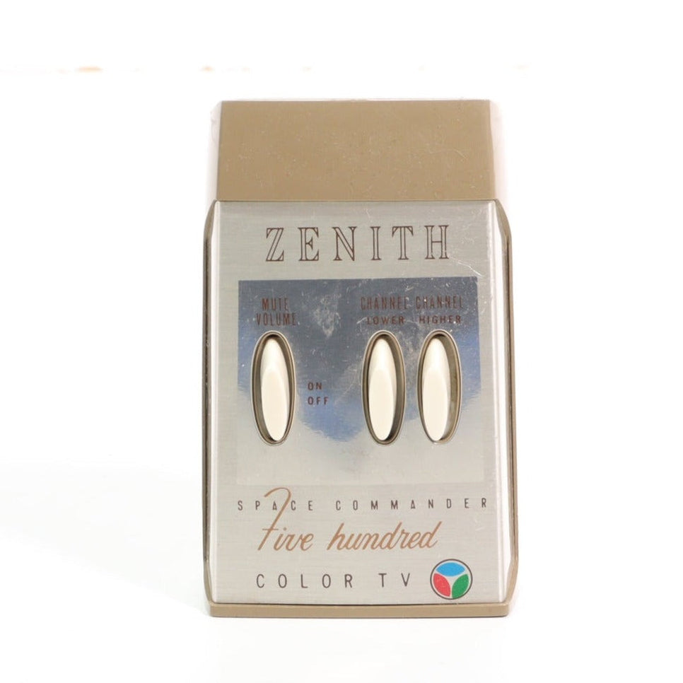 Zenith Space Commander Five Hundred Retro Remote Control for Color TV ...