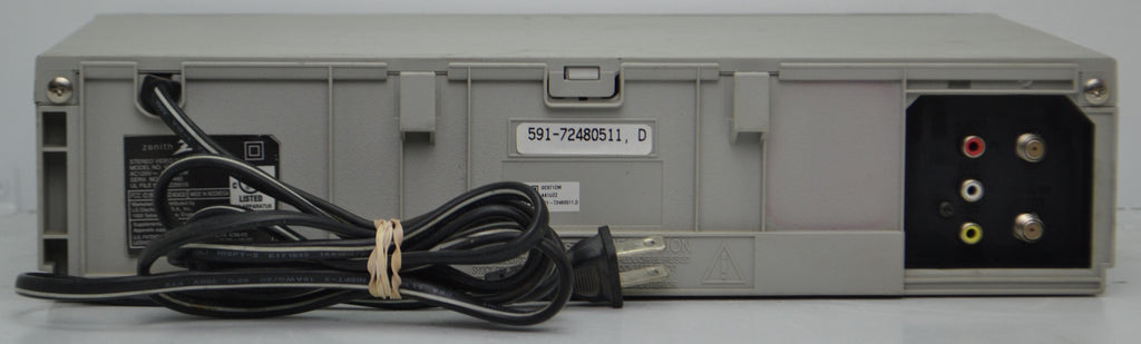 Zenith VCS442 4-Head Hi-Fi Stereo VCR VHS Player Recorder