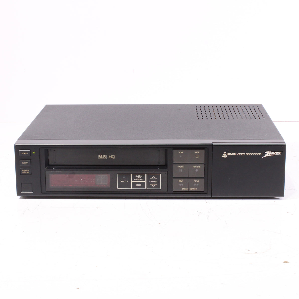 Zenith VR‑1820‑1 4‑Head Hi‑Fi VHS Player — SpenCertified