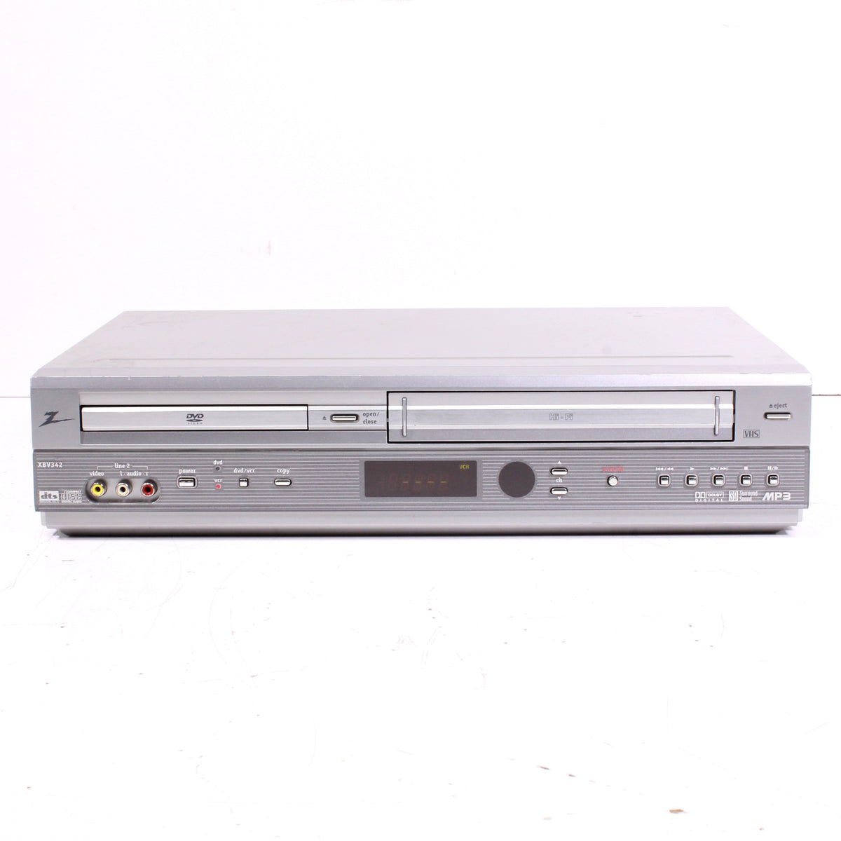 Zenith XBV342 Progressive Scan DVD VHS Combo Player with S-Video Outpu — SpenCertified