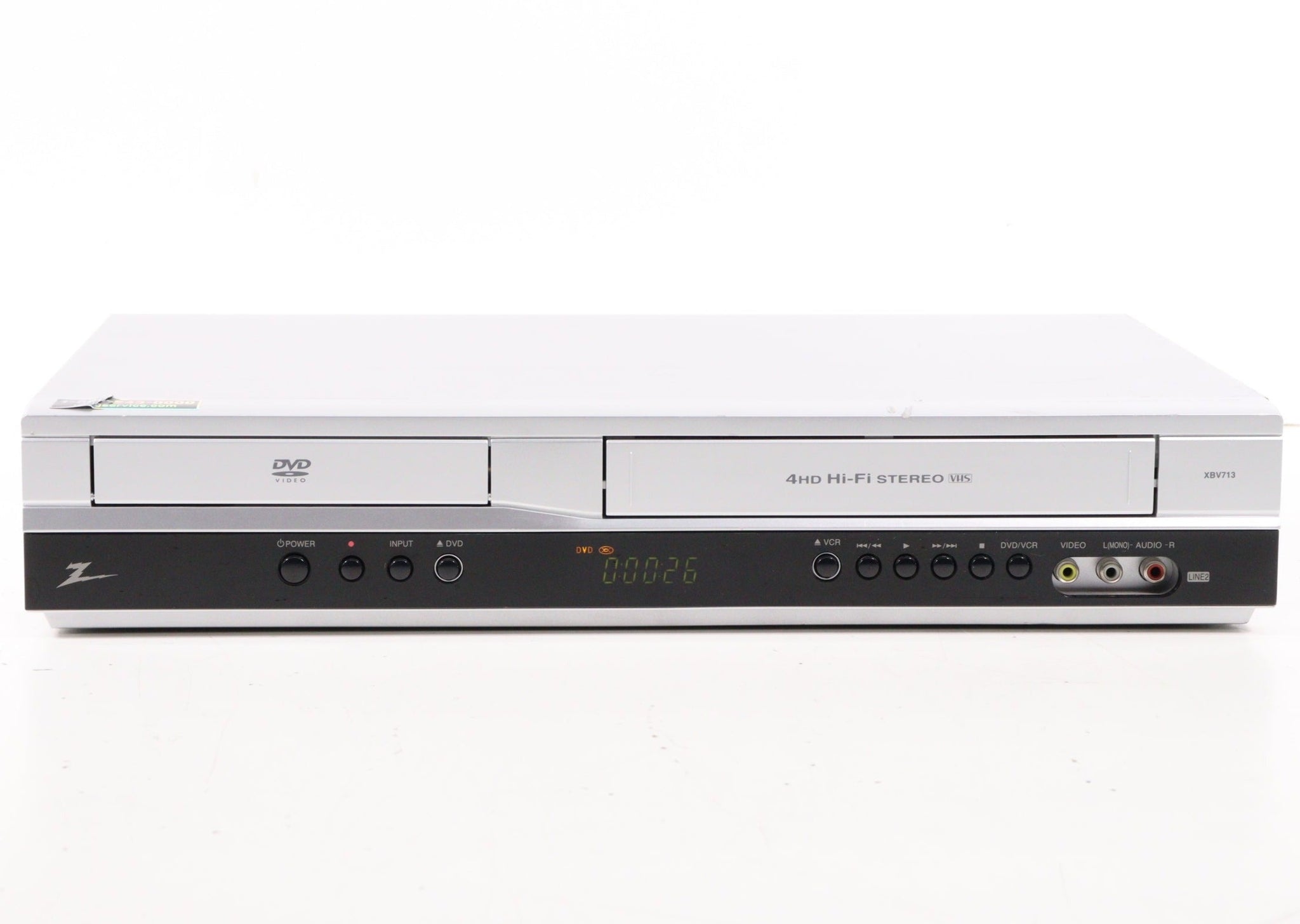 Zenith XBV713 DVD VCR Combo Player VHS Recorder