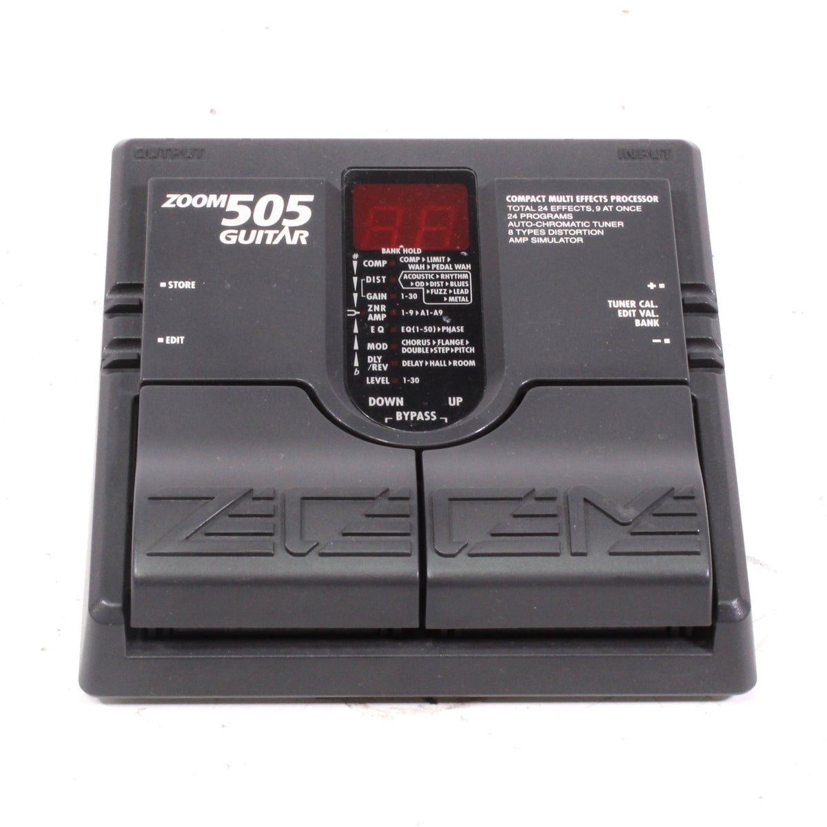 Zoom 505 Guitar Compact Multi Effects Pedal (PEDAL ONLY) — SpenCertified