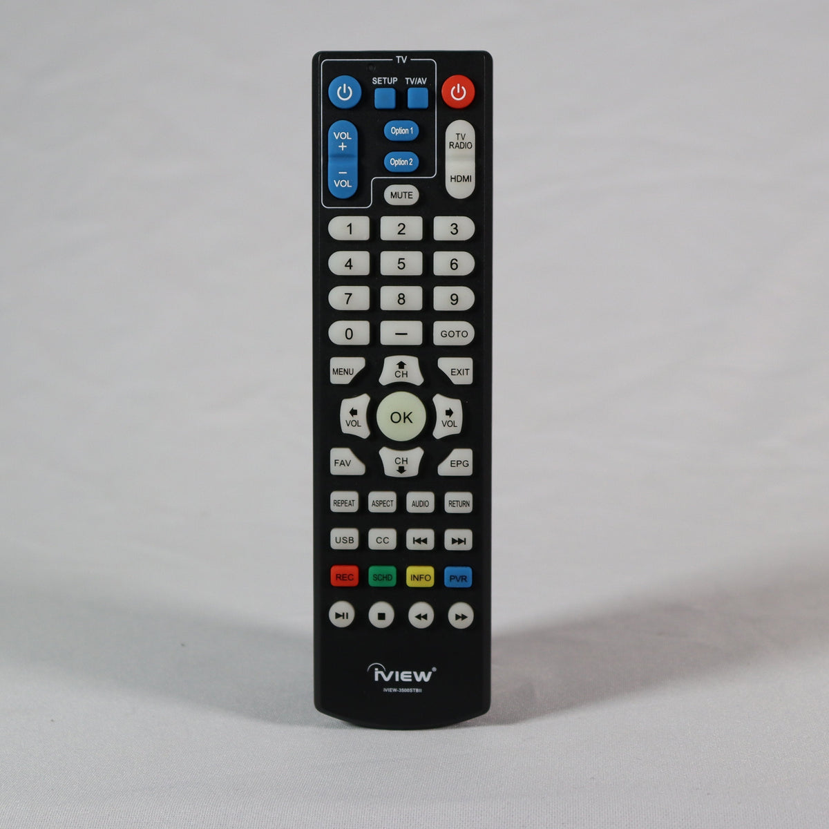 iView 3500STBII Remote Control for Digital Converter Box 3500STBII ...