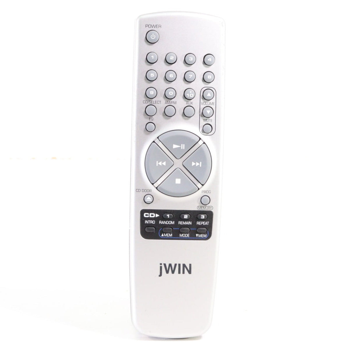 jWIN Remote Control for CD Digital Stereo Radio System JX-CD6500 ...