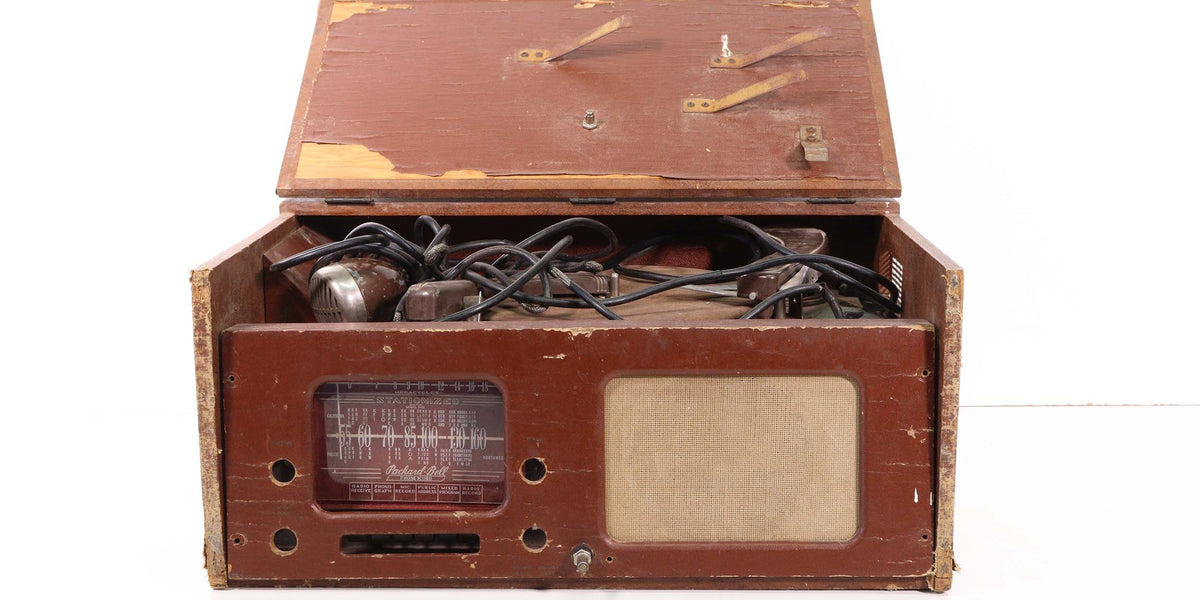 1940s Packard-Bell PhonOcord 1052 Tube Record Player / Radio with Reco ...