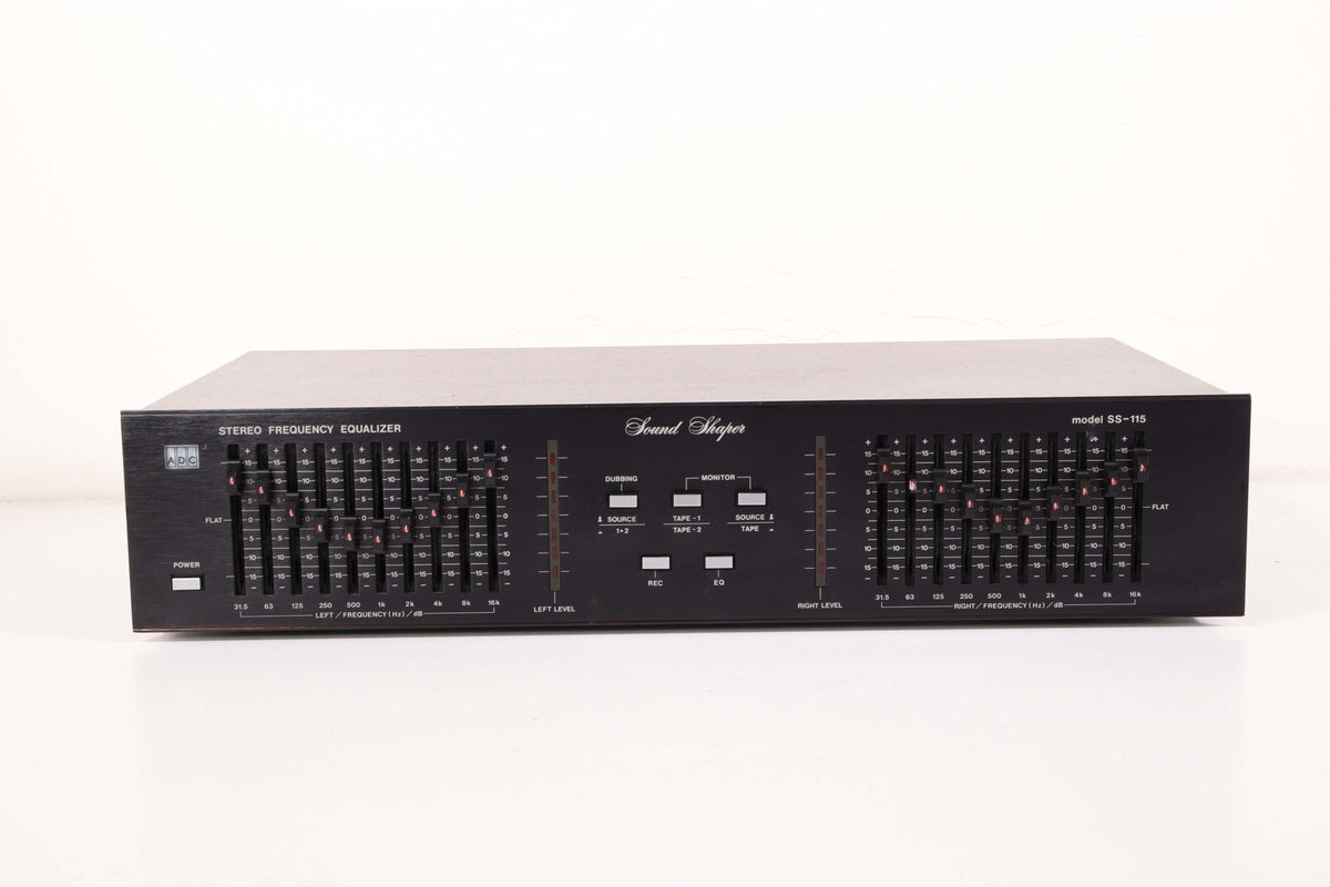 ADC Sound Shaper SS-115 10 Band Graphic Equalizer EQ System — SpenCertified