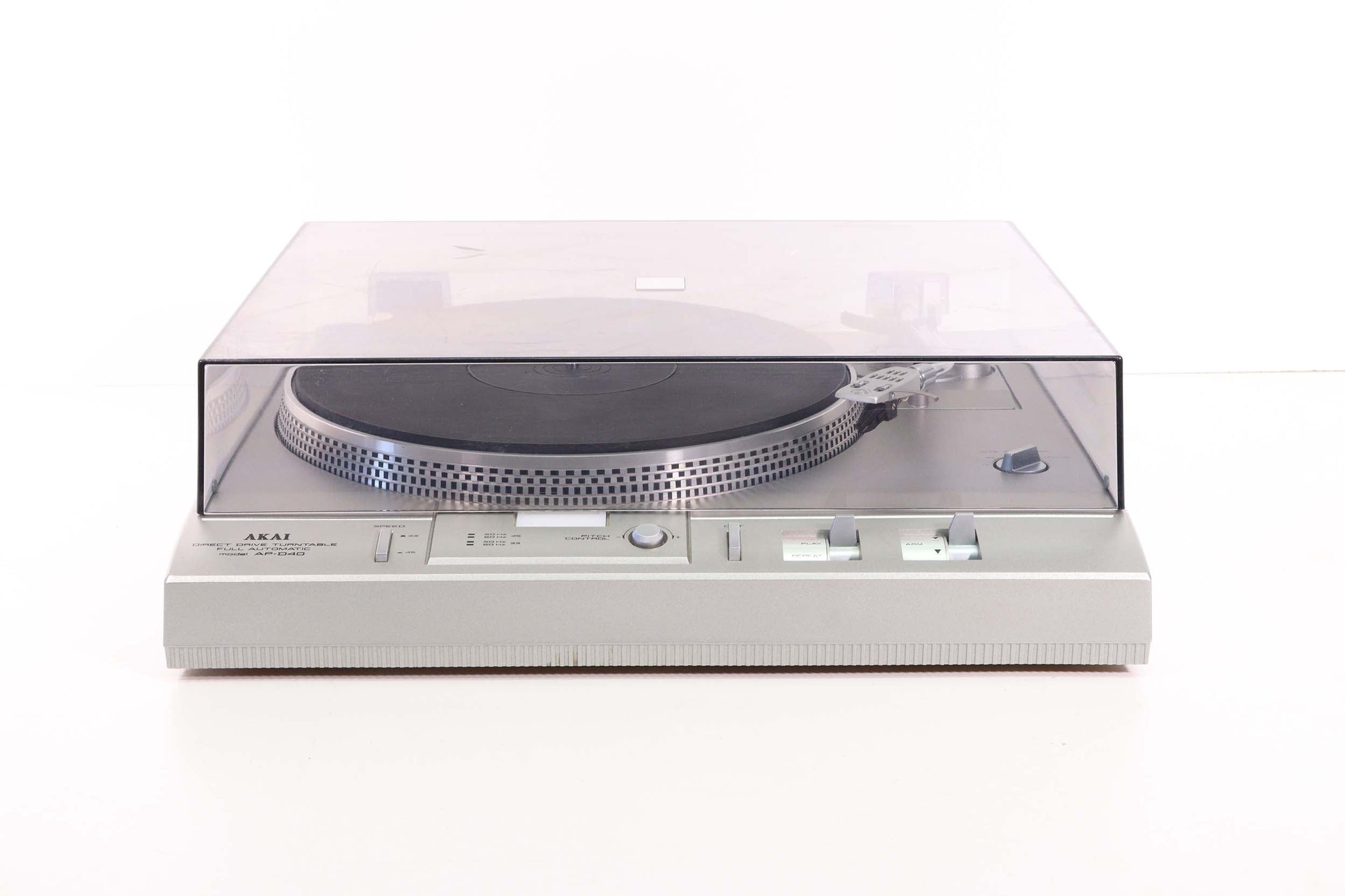 AKAI AP-D40 Direct Drive Turntable Full Automatic (Broken Weight ...