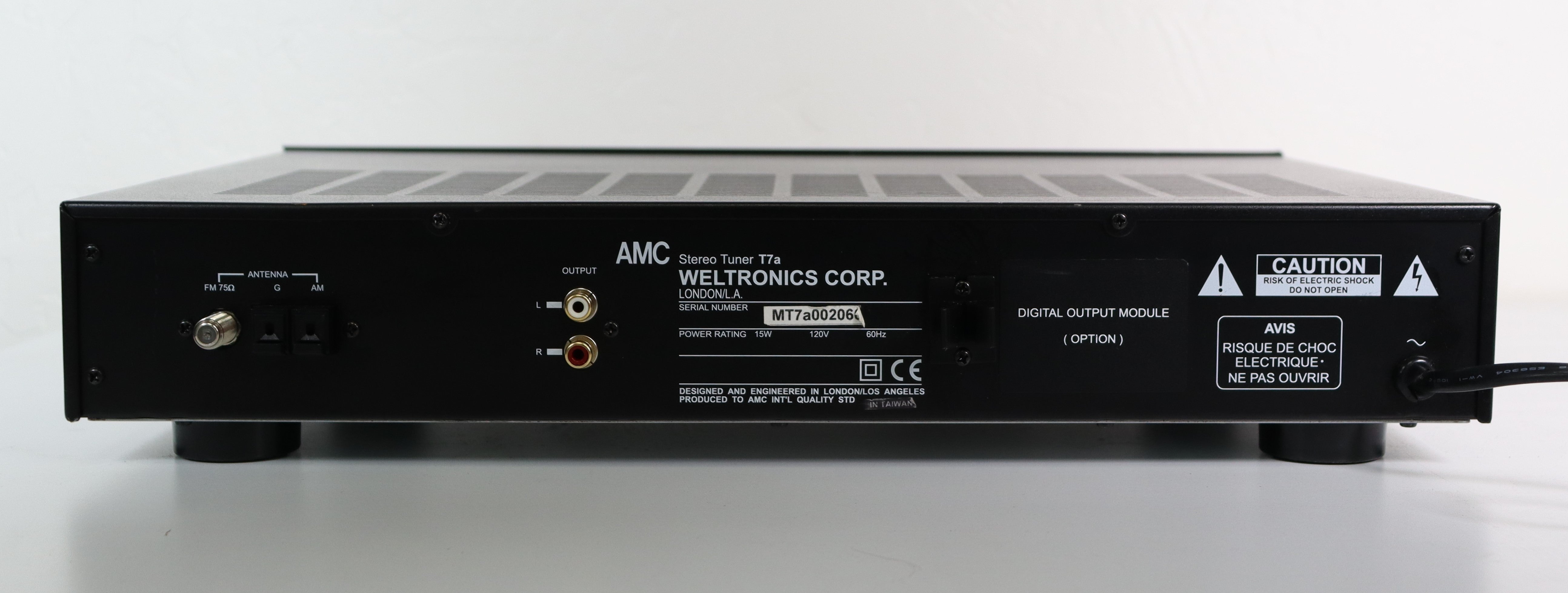 AMC Stereo Tuner T7a AM FM Tuning — SpenCertified