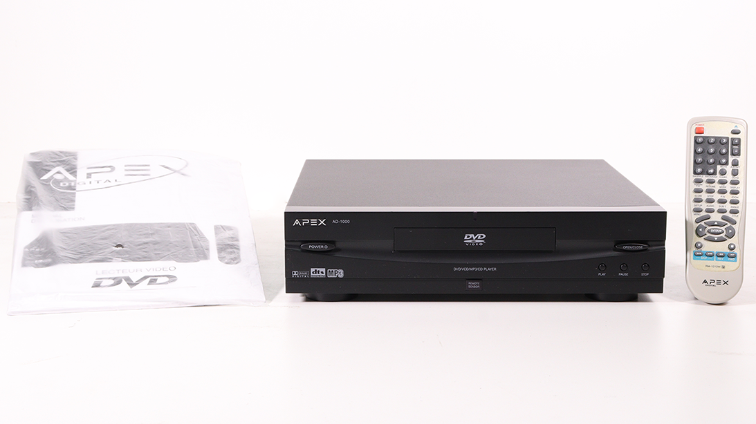 APEX AD-1000 Disc DVD/CD/Player MP3 (With Remote/Manuel/Box ...