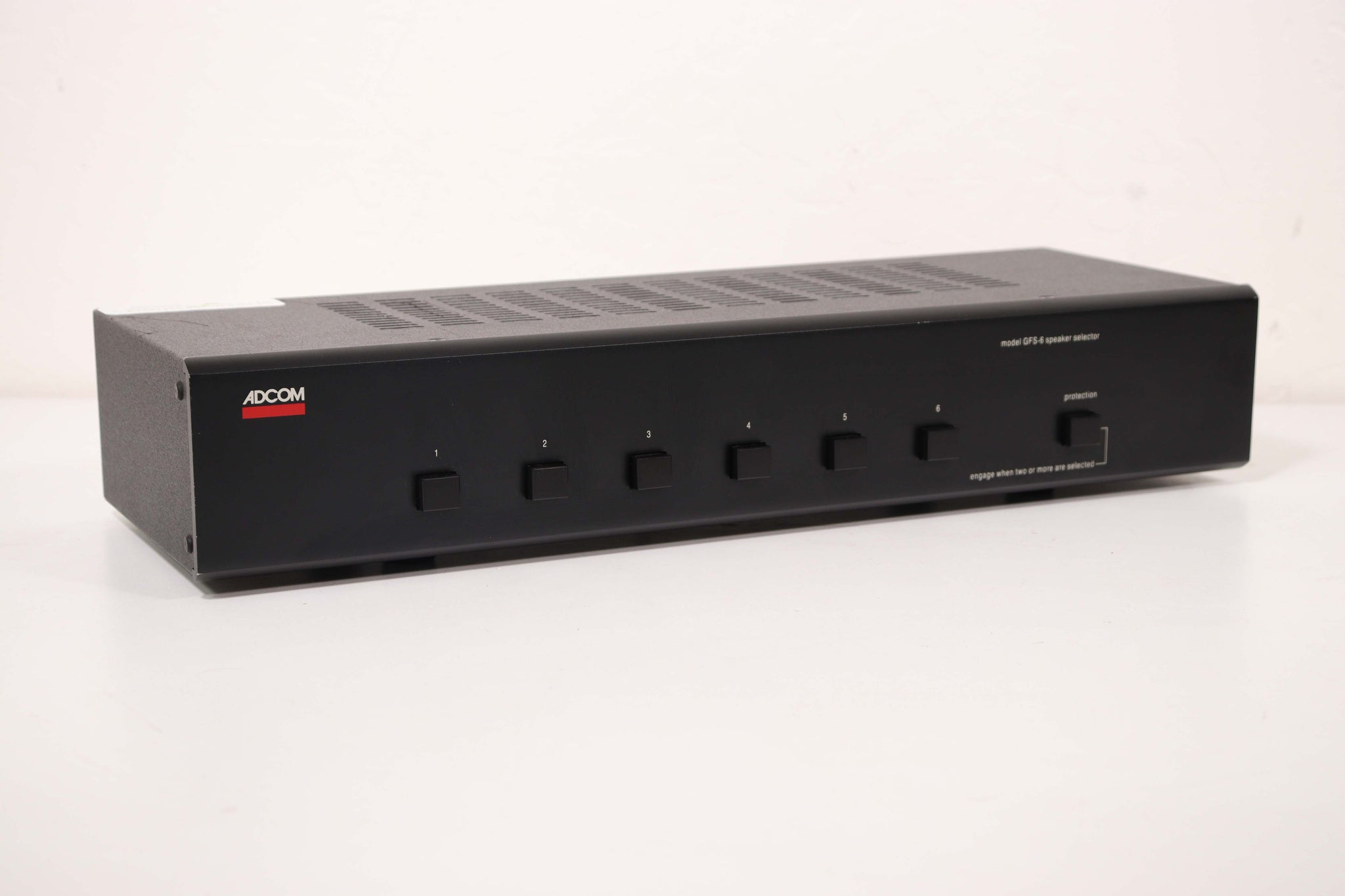 Adcom GFS-6 Speaker Selector with Protection Up to 6 Pairs of Speakers