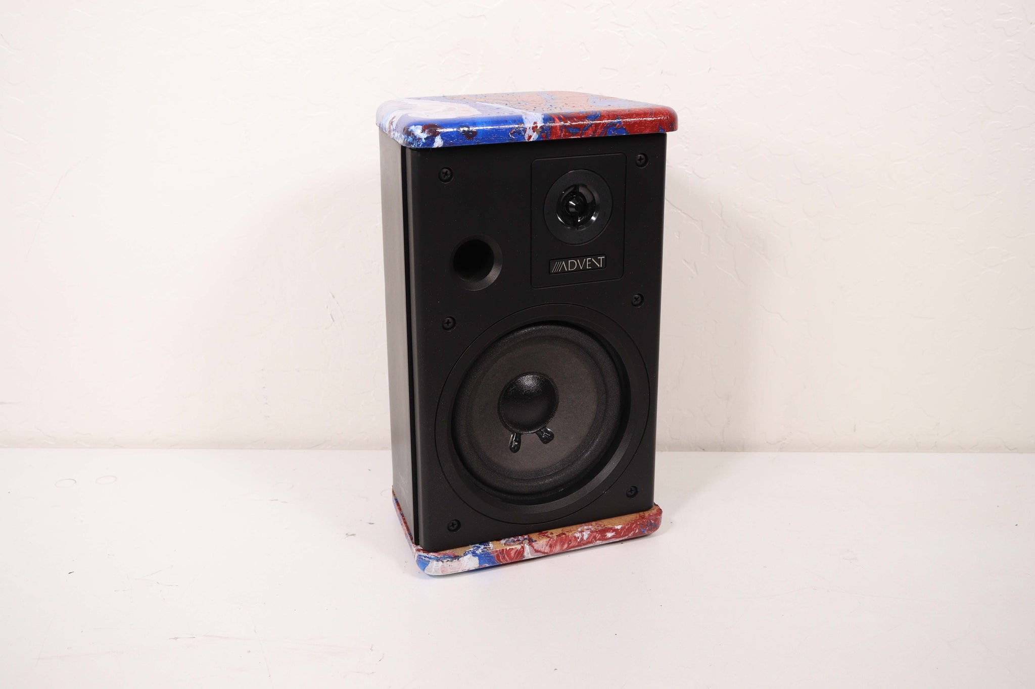 Advent Mini 5 Channel Speaker Set System Hydro-dipped Red White and Bl