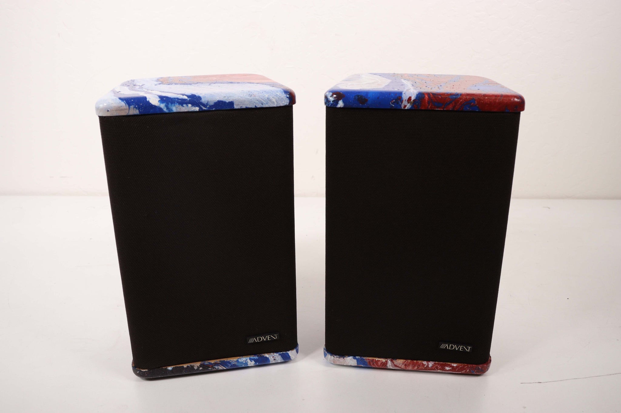 Advent Mini 5 Channel Speaker Set System Hydro-dipped Red White and Bl