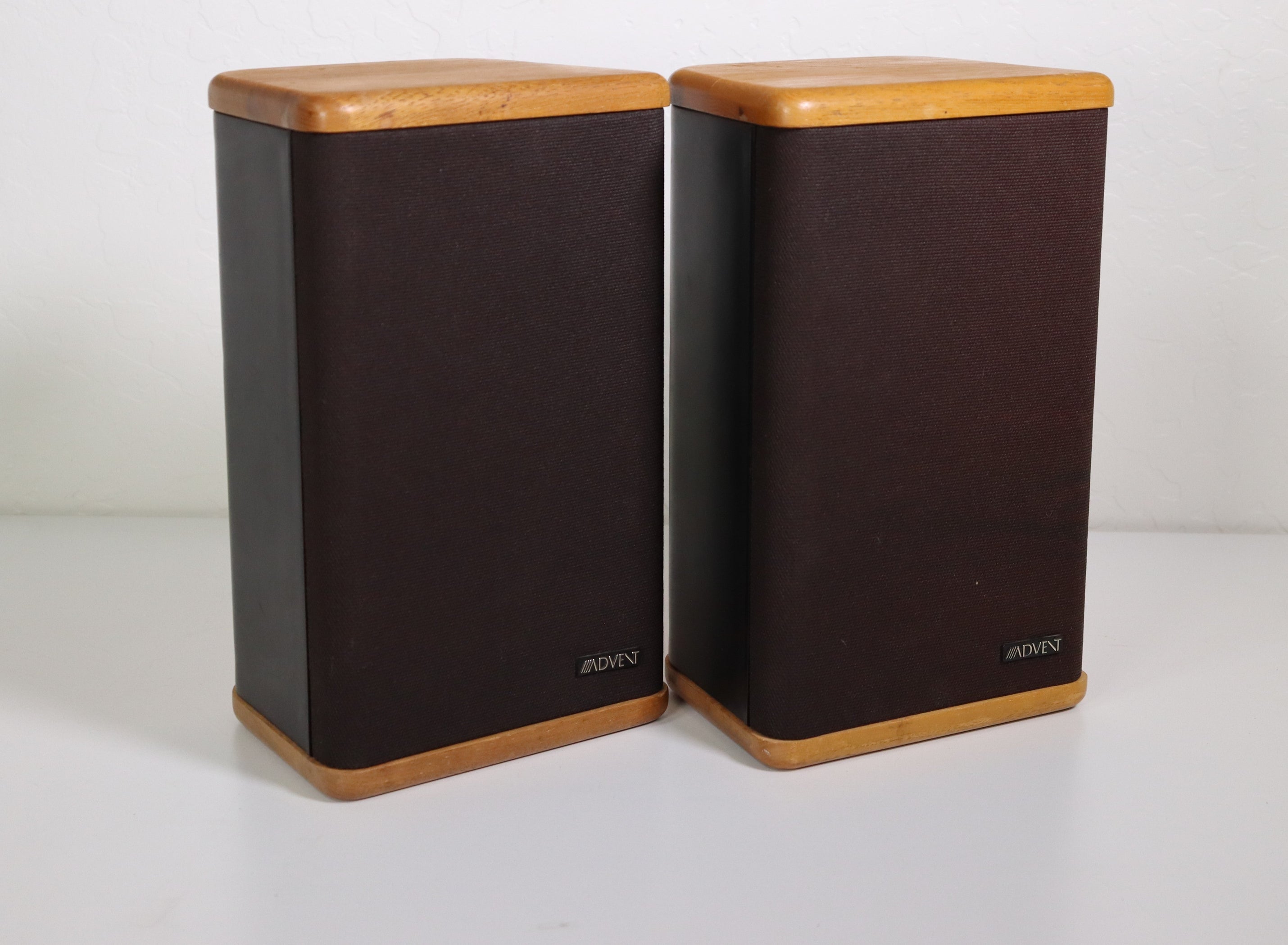 Advent Mini Speaker Pair Small Bookshelf Vintage System Stereo Set ...