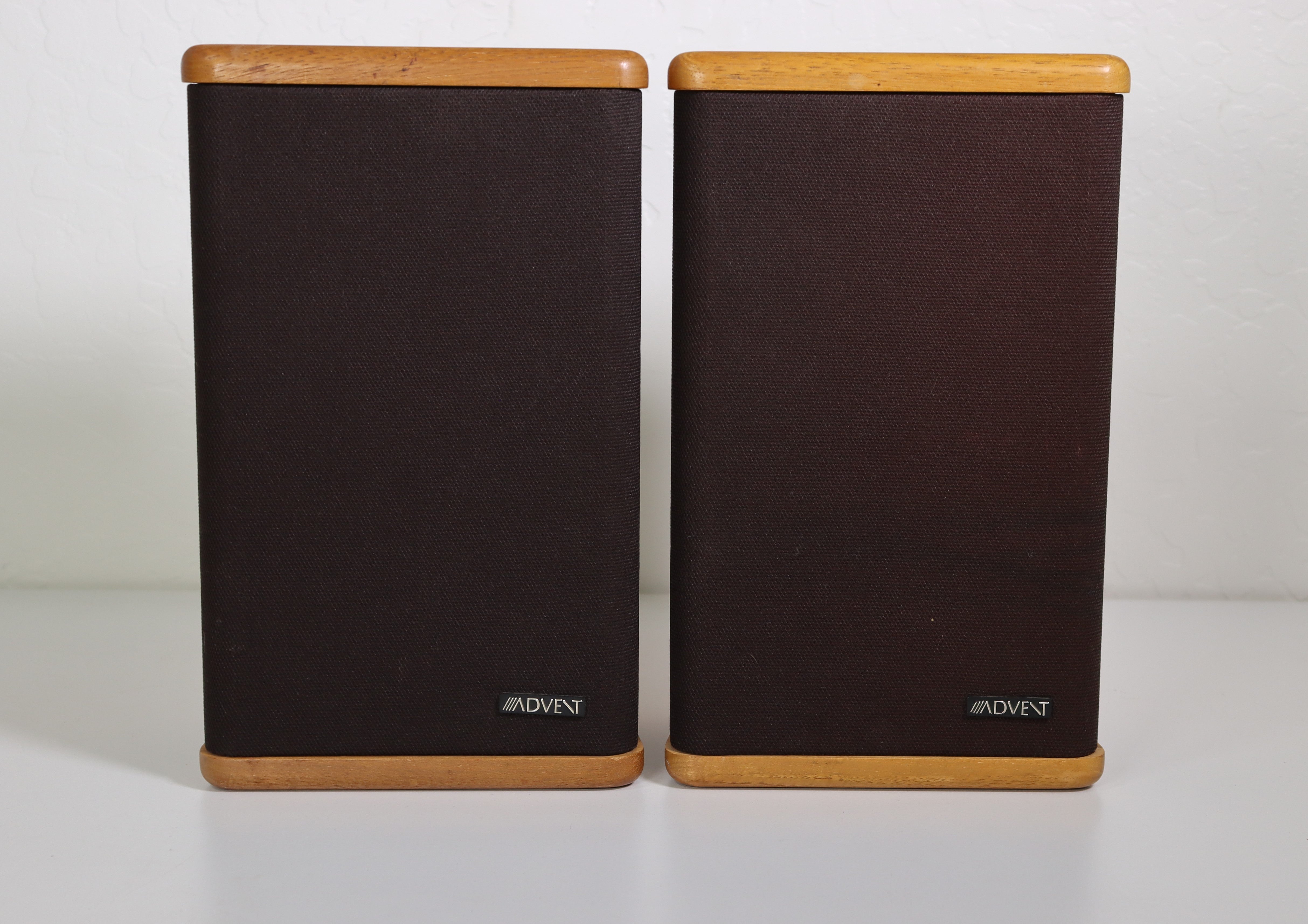 Advent Mini Speaker Pair Small Bookshelf Vintage System Stereo Set