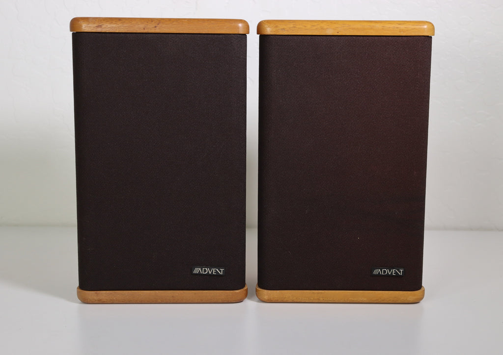 Advent Mini Speaker Pair Small Bookshelf Vintage System Stereo Set