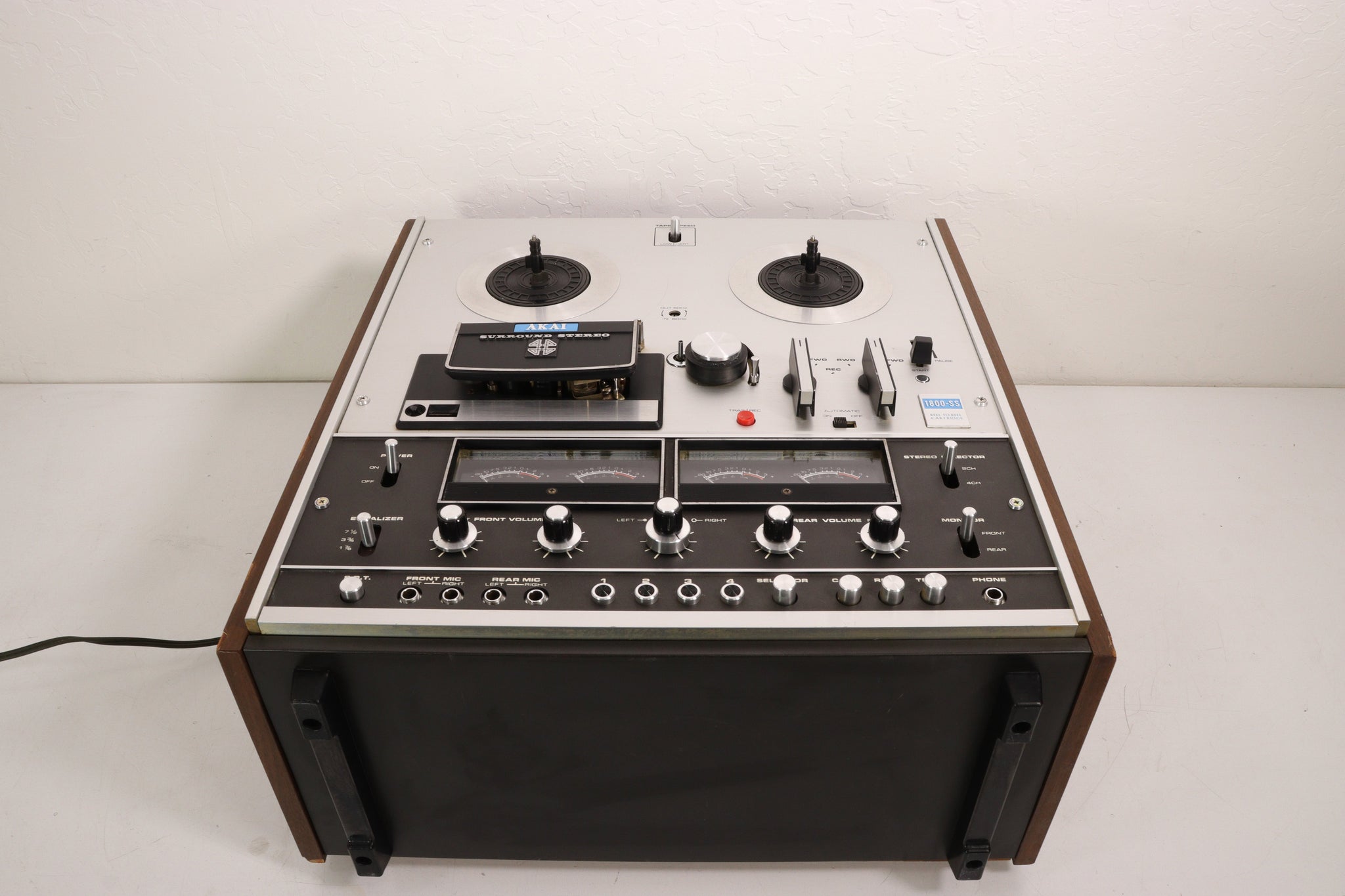 Akai 1800-SS Reel To Reel 8 Track Cartridge Player 4 Track Surround St