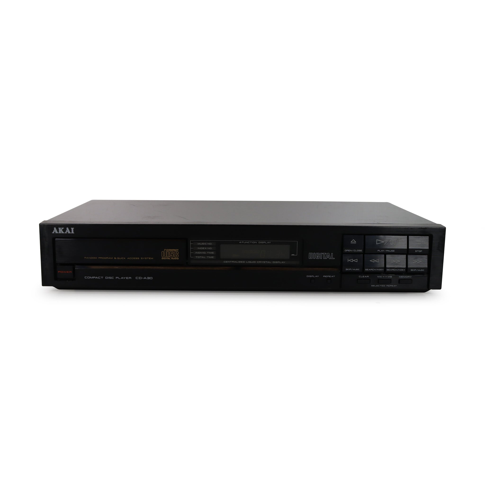 Akai CD-A30 CD Player Single Disc Tray — SpenCertified