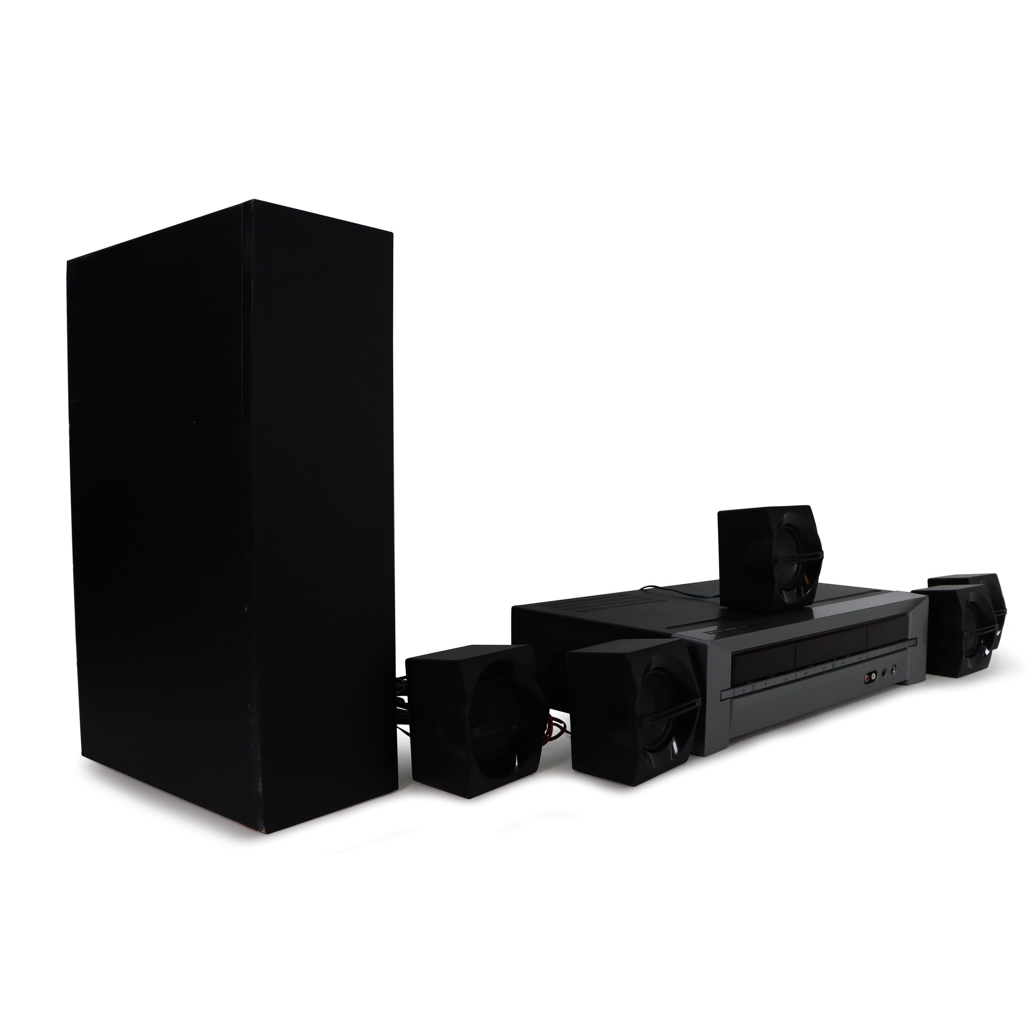 Blackweb BWA18SB003 + AV62981-SW 1000-Watt 5.1 Channel Receiver Home T