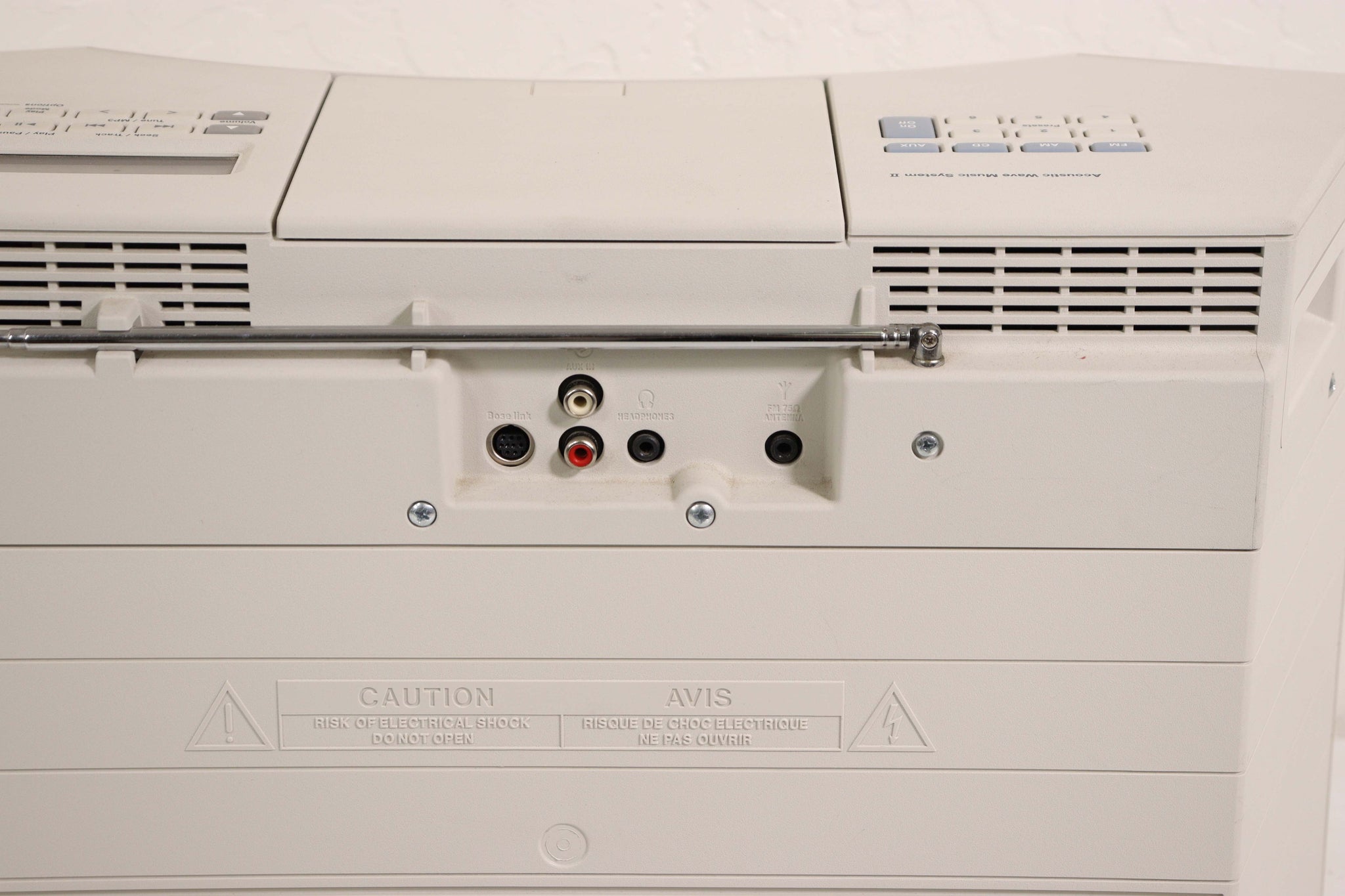 Bose Acoustic Wave Music System II CD Player AM FM Personal Radio