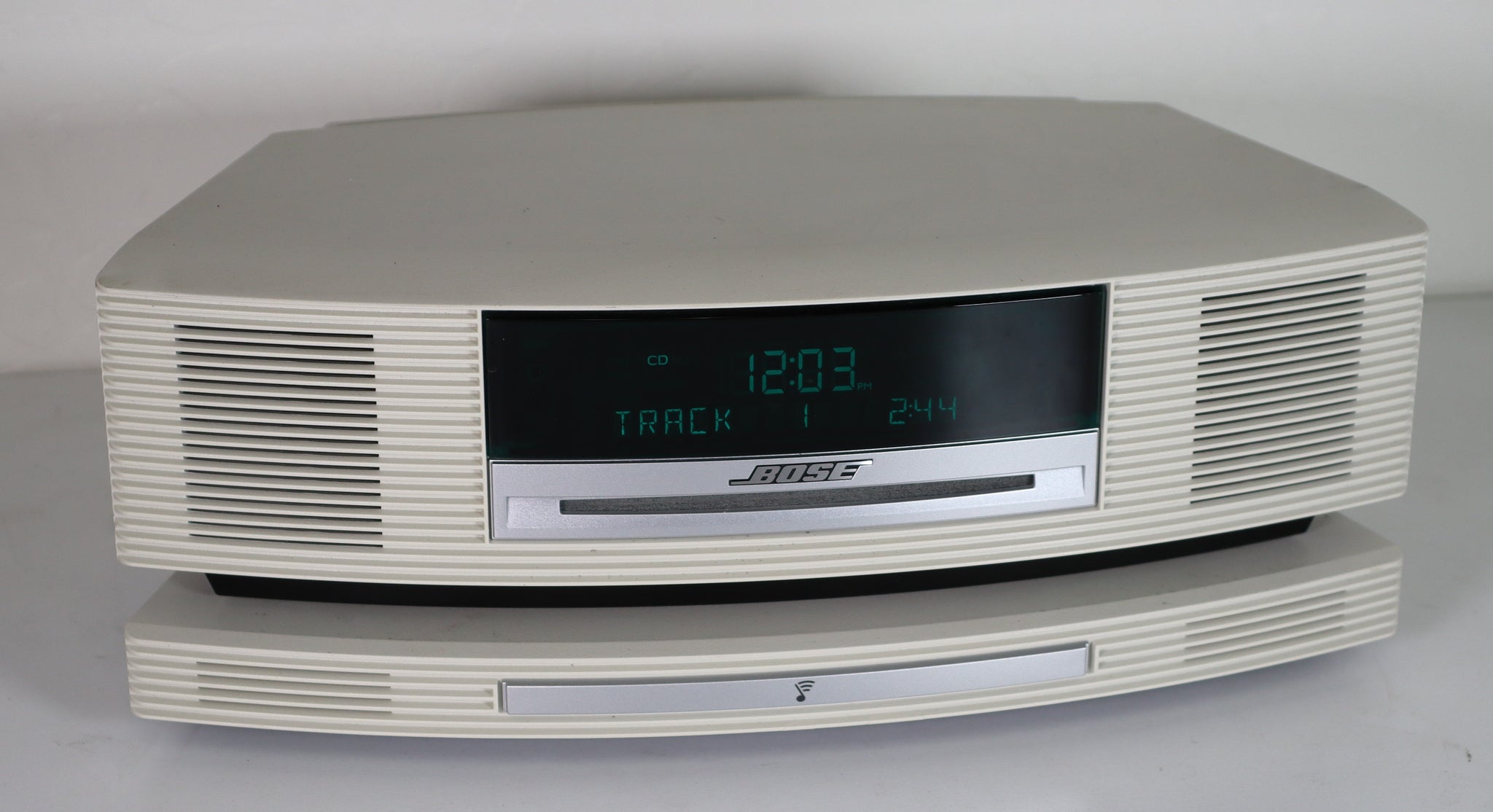 Bose Wave Music System III CD Player AM FM Radio Tuner White with Soun ...