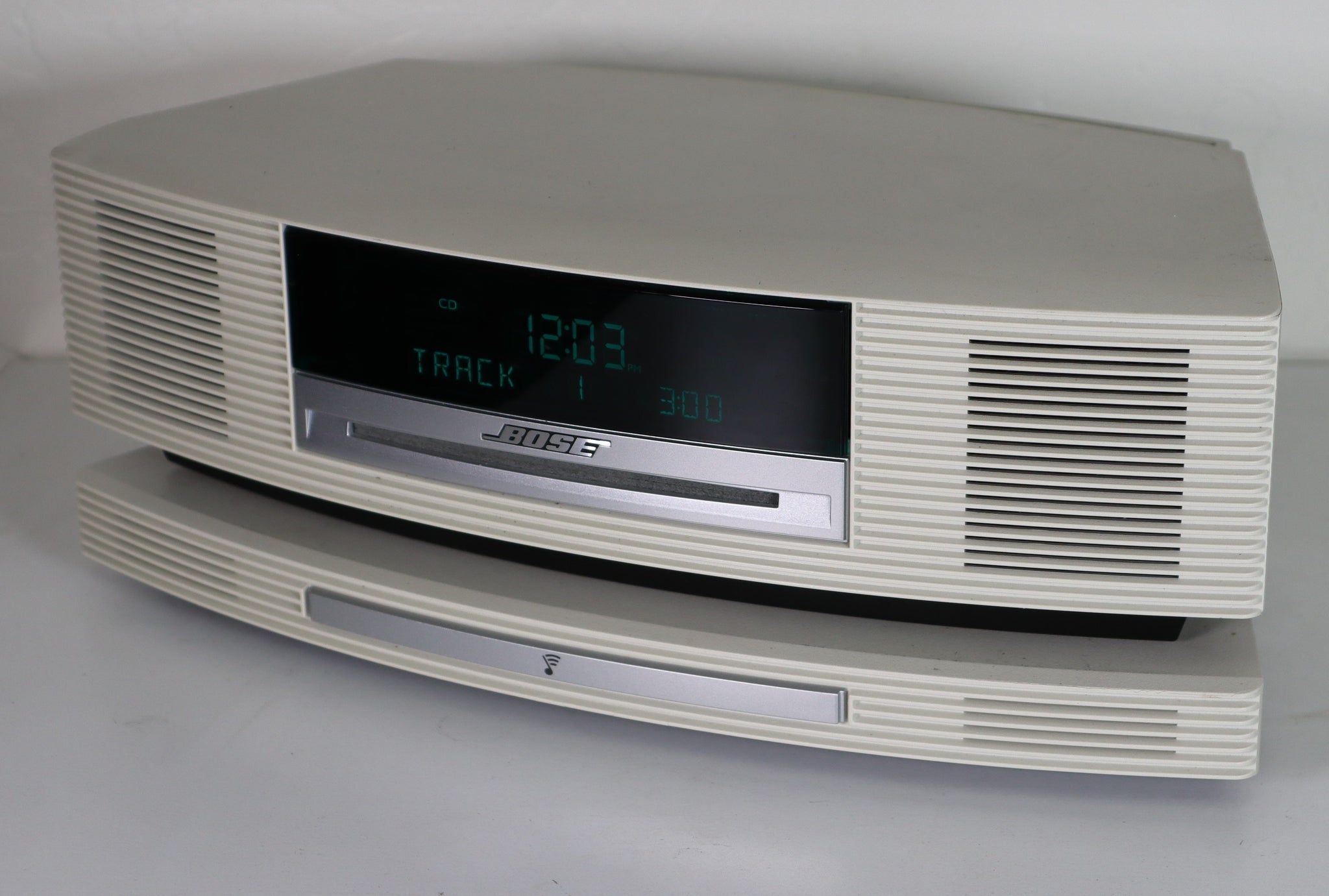 Bose Wave Music System III CD Player AM FM Radio Tuner White with Soun ...