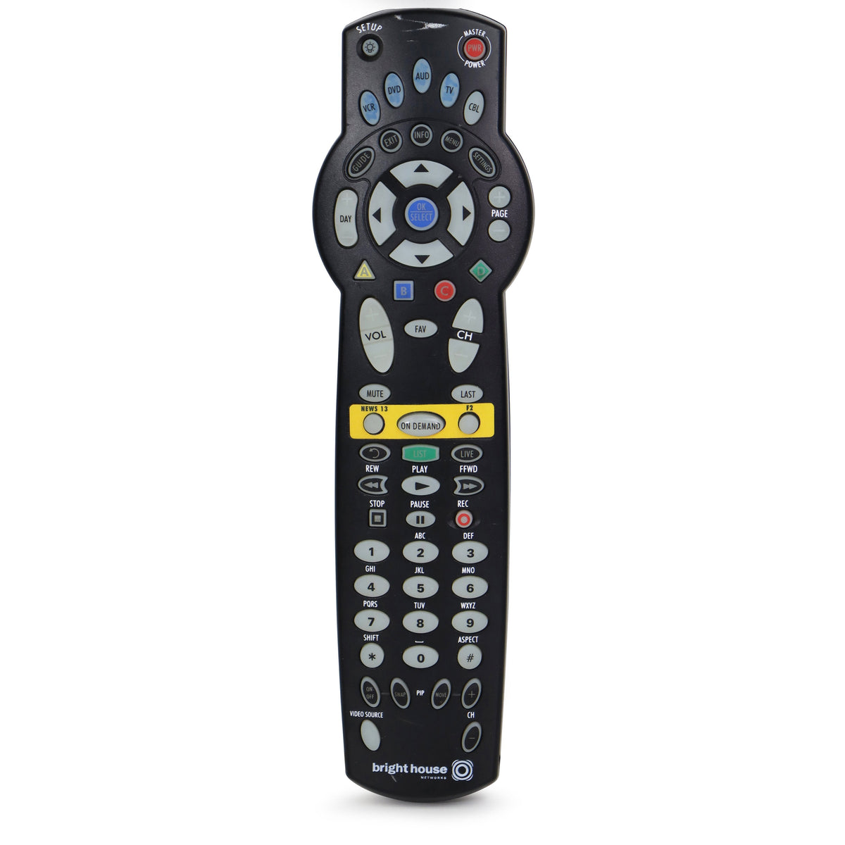 Bright House Networks 5-Device Universal Remote Control — SpenCertified