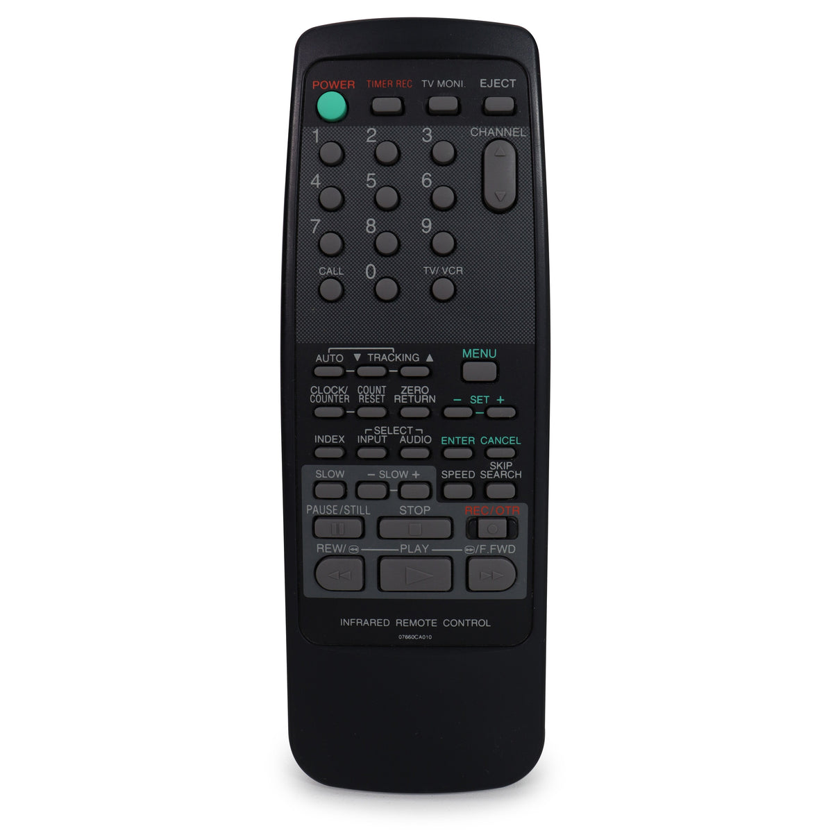 Broksonic Memorex Orion Sansui 07660CA010 Remote Control for VCR VHF60 ...