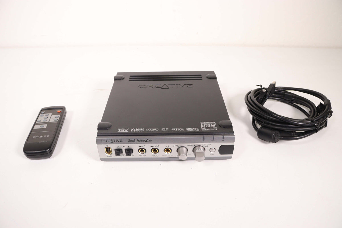 Creative Labs SB0290 Sound Blaster External Sound Card System ...