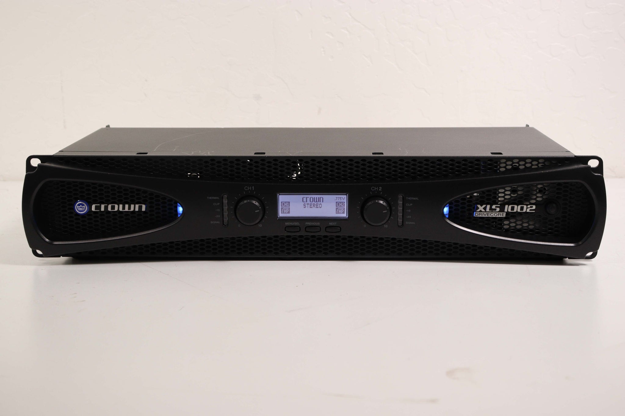 Crown XLS 1002 Drivecore 2 Channel 105 Watts Per Channel at 8 Ohms