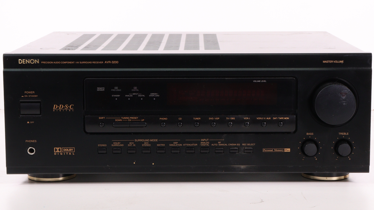 DENON Precision Audio Component/AV Surround Receiver AVR-3200 (No Remo — SpenCertified