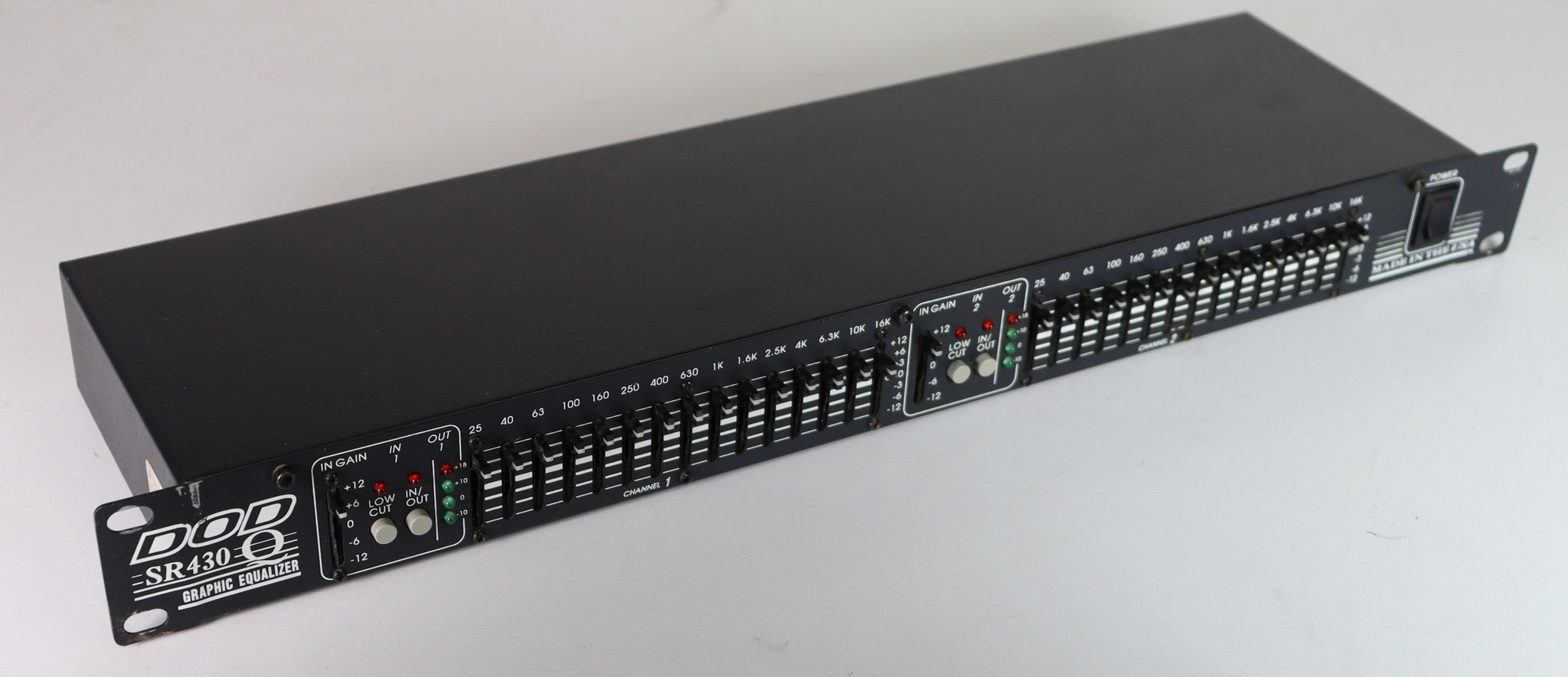 DOD SR430 Q Graphic Equalizer Made in the USA Vintage Guitar Component