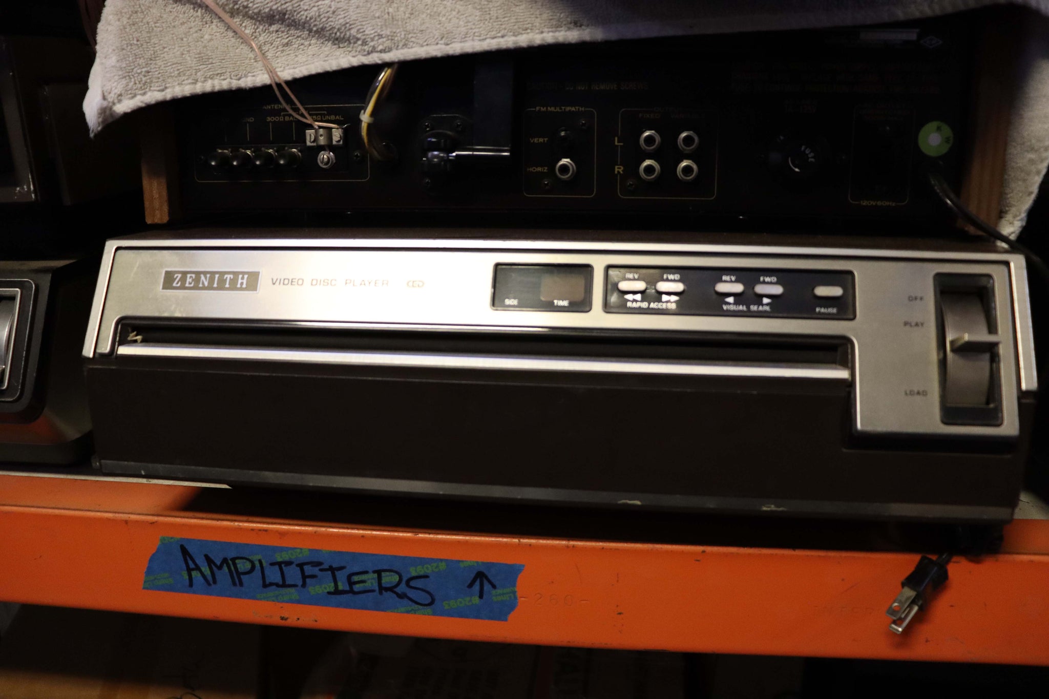 Defective CED Players Selecta vision Capacitance Entertainment Disc (L