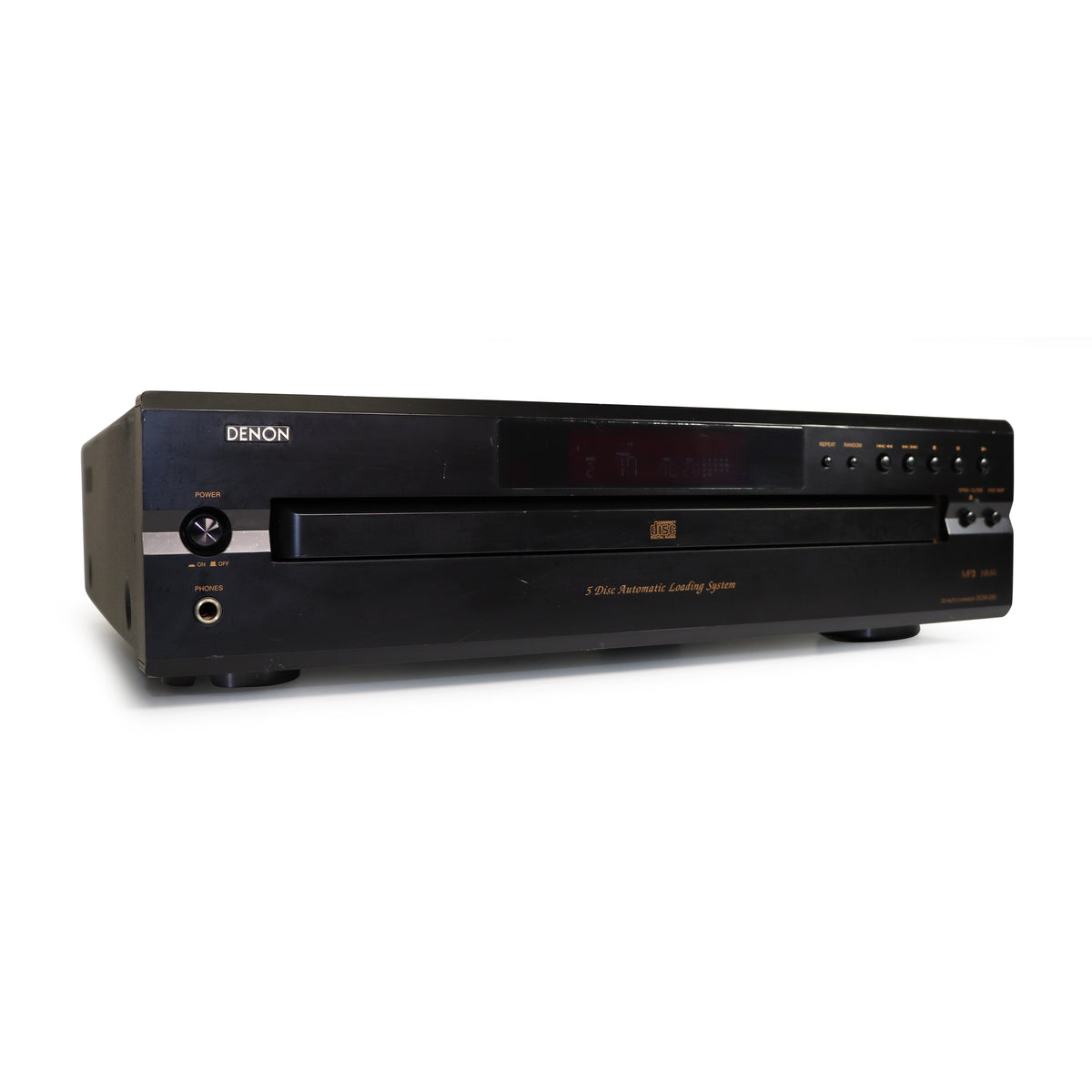 Denon DCM-290 5-Disc CD Player Changer — SpenCertified