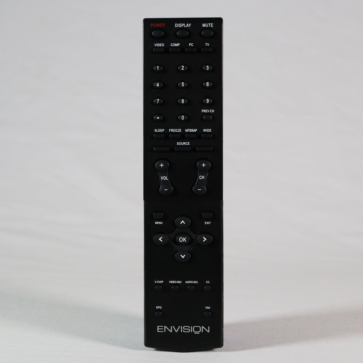 Envision 98TR7BD-INE-ENF Remote Control for HD TV Model L32W761&More ...