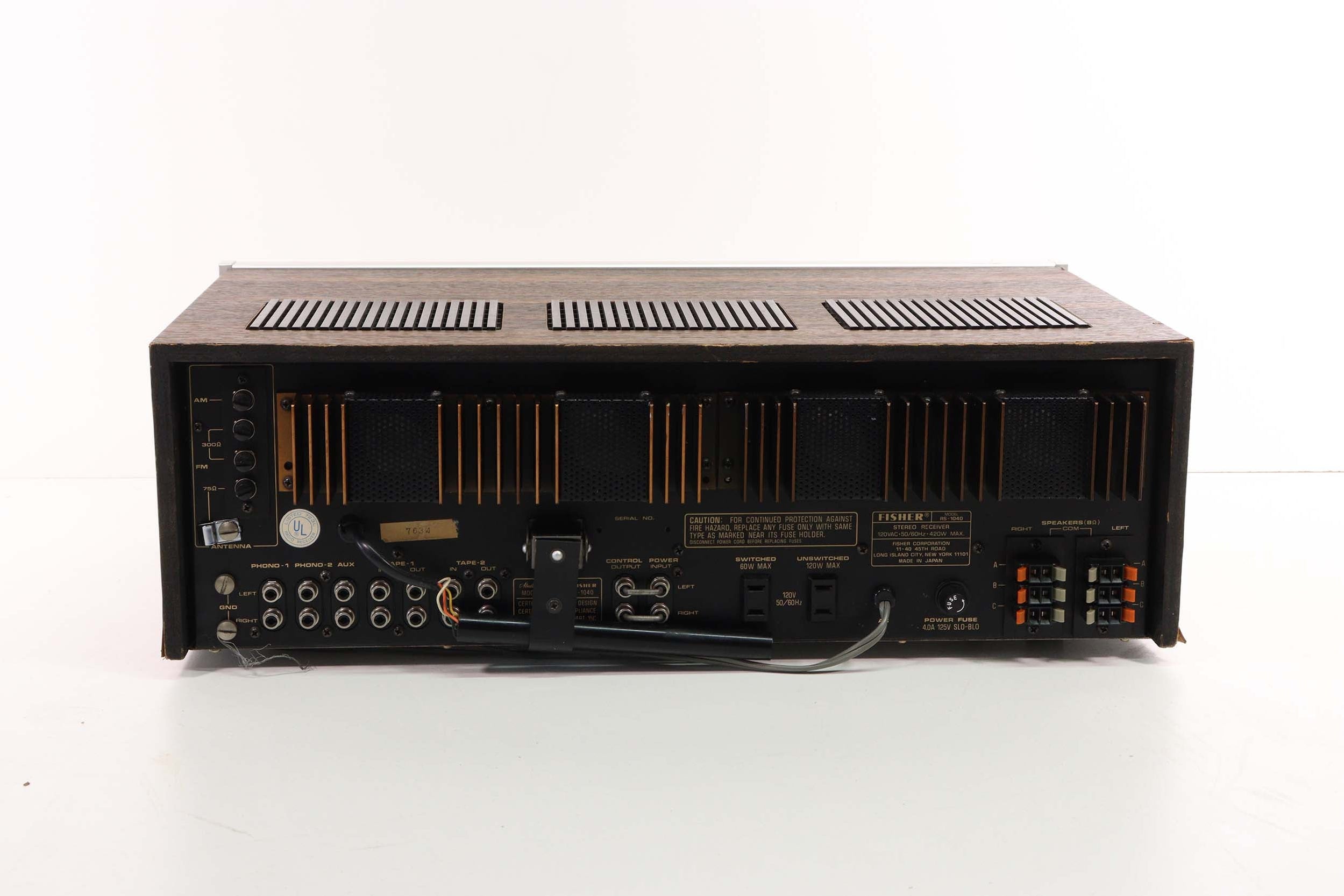 FISHER Studio Standard RS-1040 Integrated Stereo Receiver (As Is ...