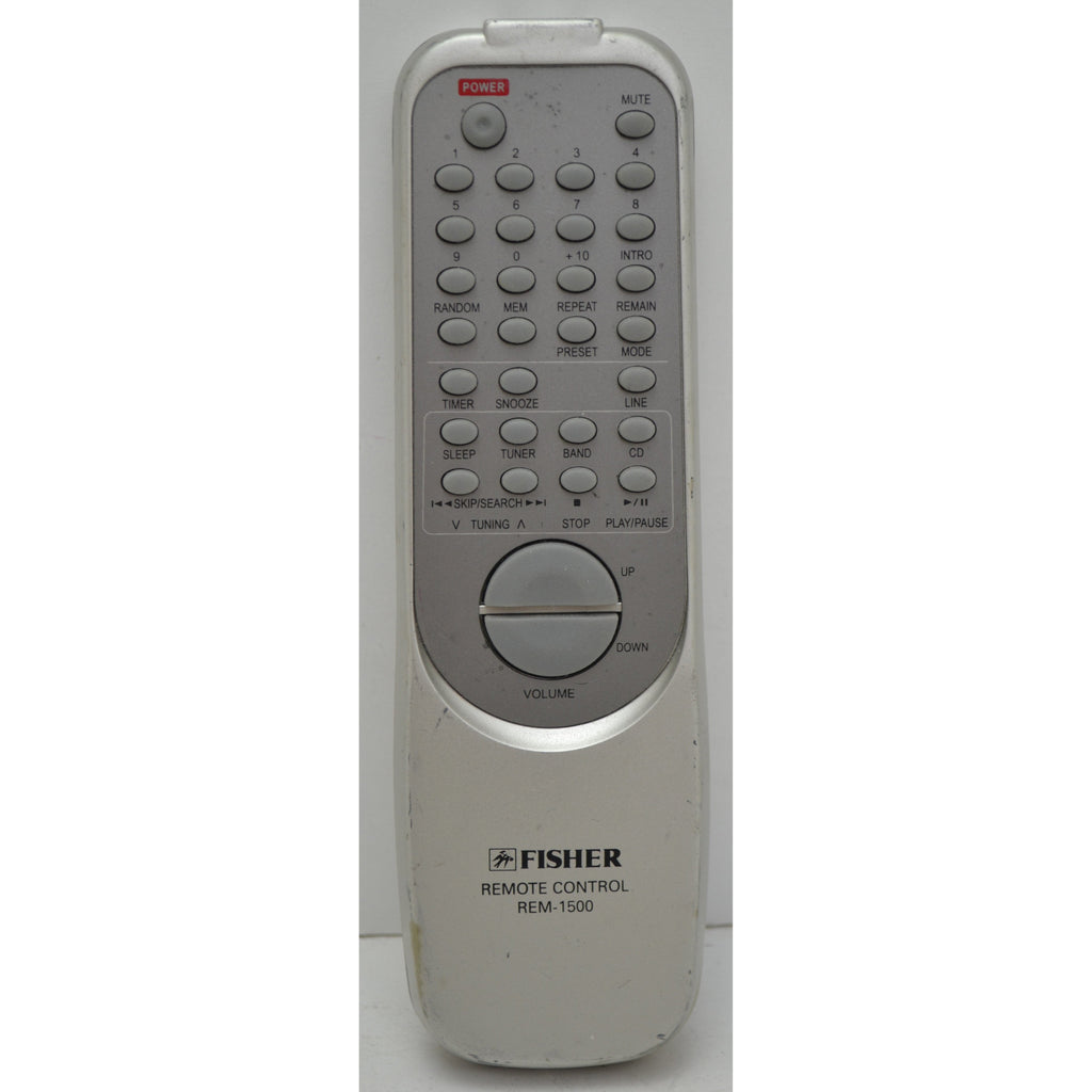 Fisher REM-1500 Audio System CD Player / Tuner Remote Control SLIM1500