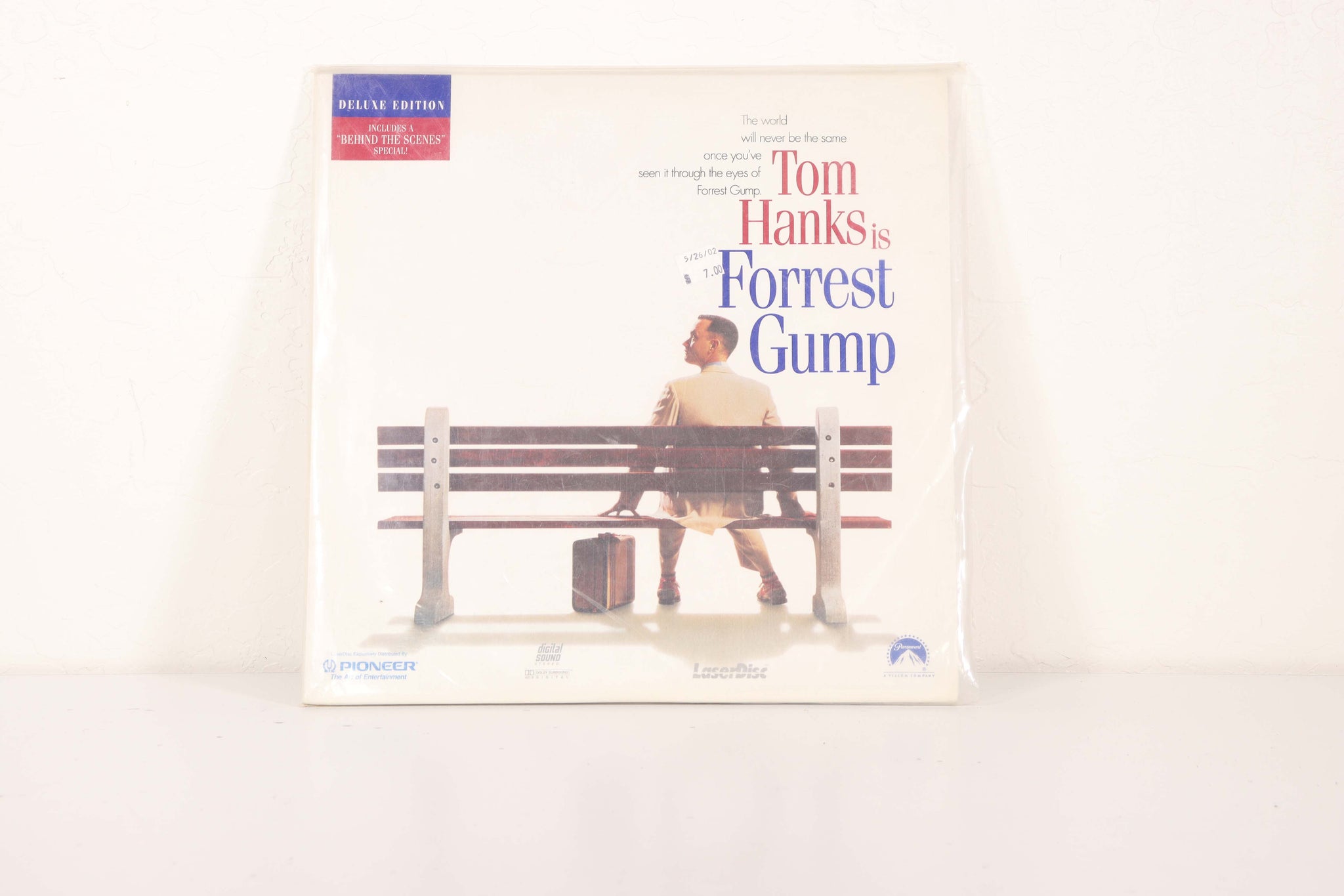 Forrest Gump Deluxe Edition LaserDisc with Tom Hanks 2 Disc Set
