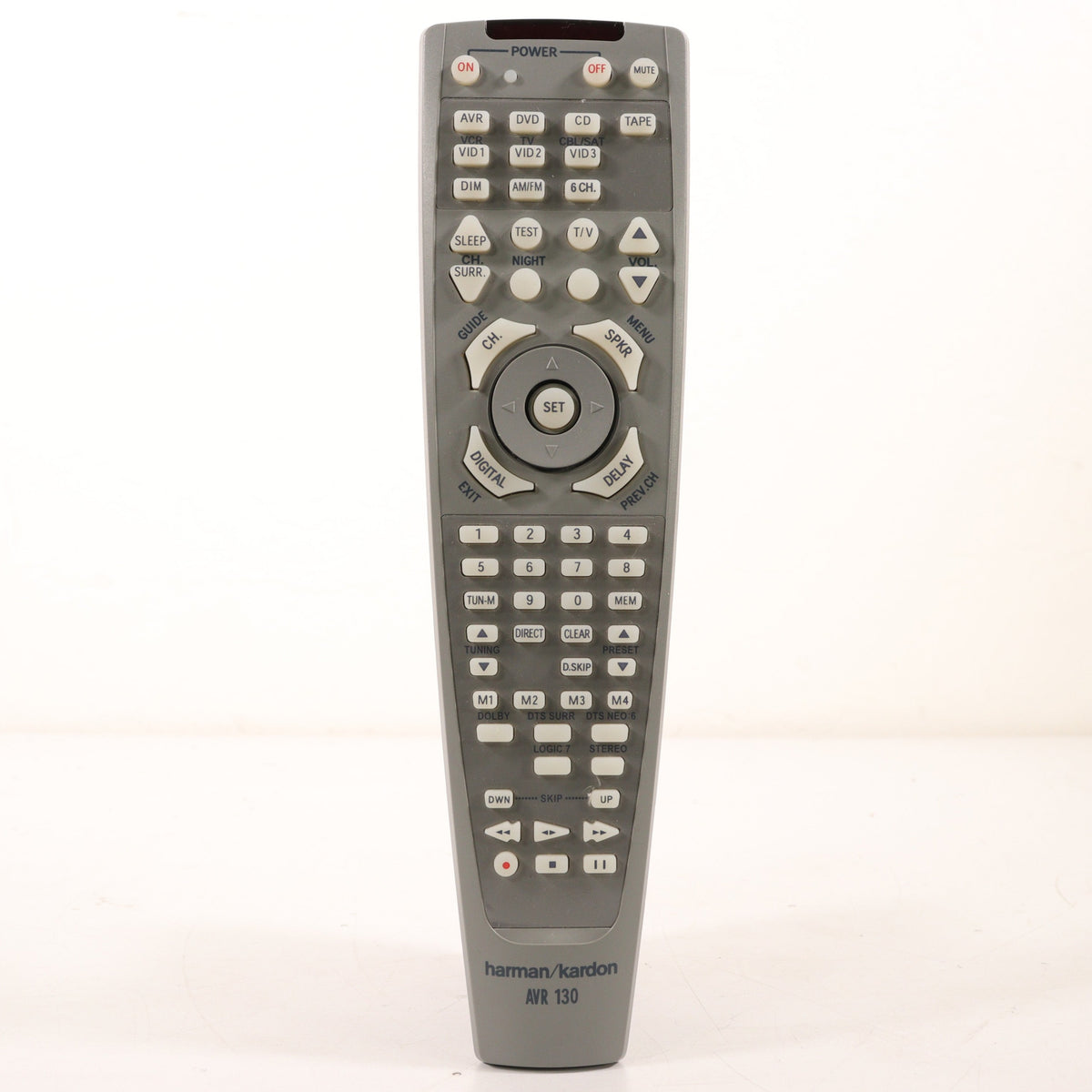 Harman/Kardon AVR 130 Remote Control for AV Receiver AVR 130 ...