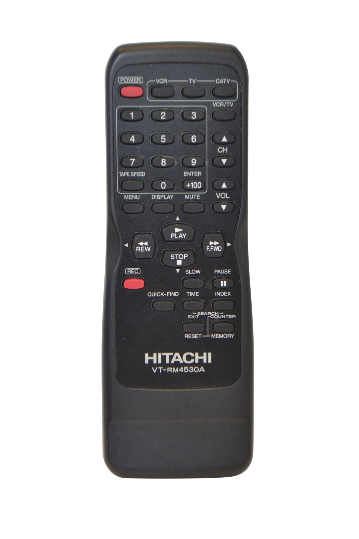 Hitachi VT-RM4530A Remote Control for VCR — SpenCertified